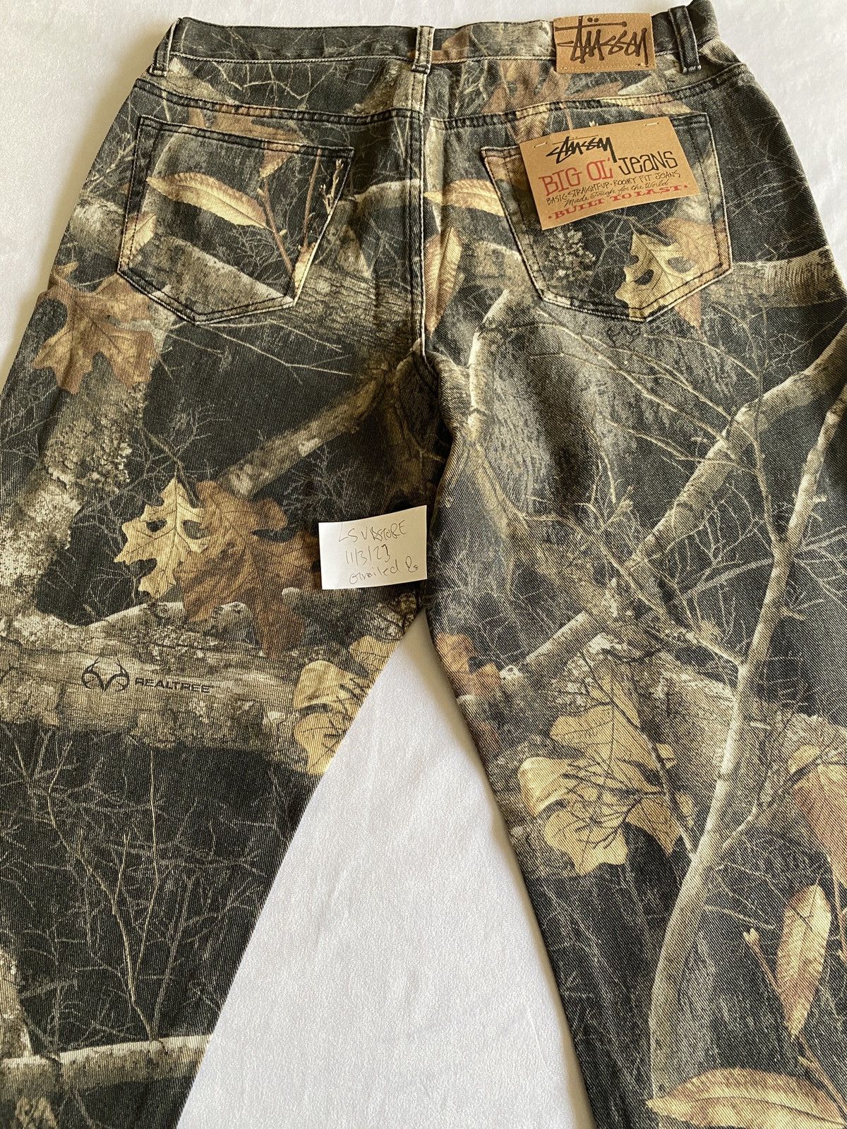 Stussy Stussy BIG OL' JEAN REALTREE EDGE 32 Denim | Grailed