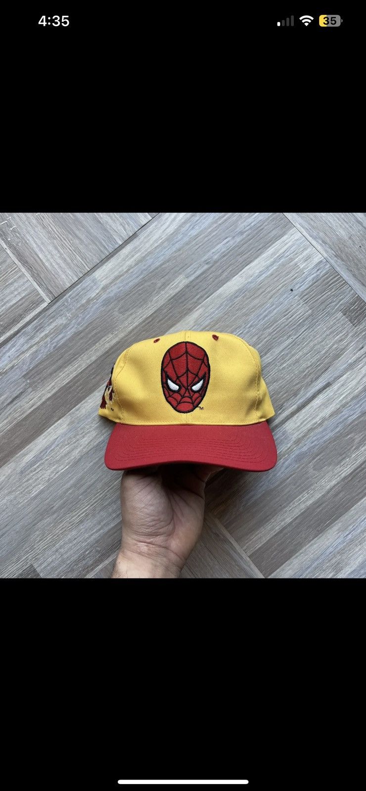 American Needle × Marvel Comics × Vintage Vintage 1993 Marvel Spiderman ...
