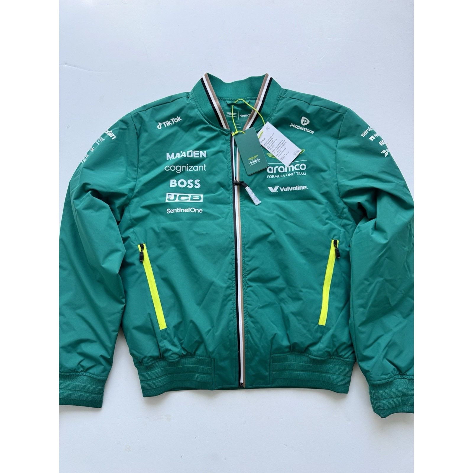 Other Boss Aston Martin F1 Aramco Team Bomber Jacket 2025 | Grailed