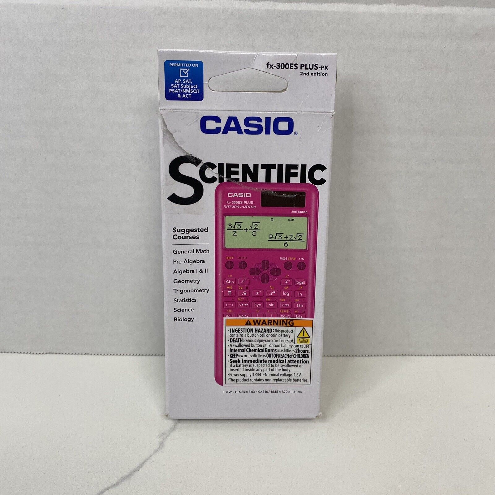 Casio New Casio Scientific Calculator - fx-300ES PLUS-PK 2nd Pink | Grailed