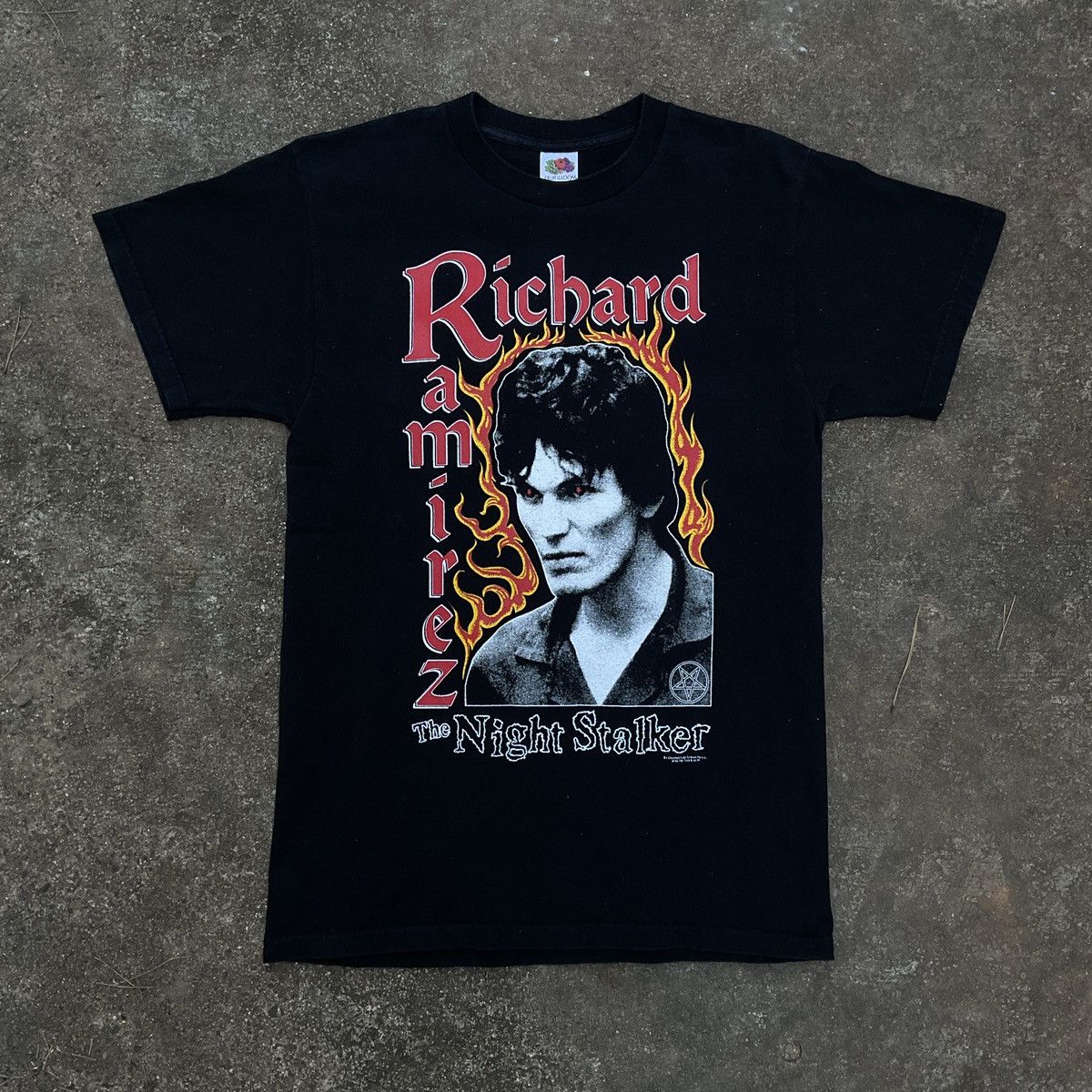 Vintage Vintage Richard Ramirez Night Stalker Serial Killer Shirt | Grailed