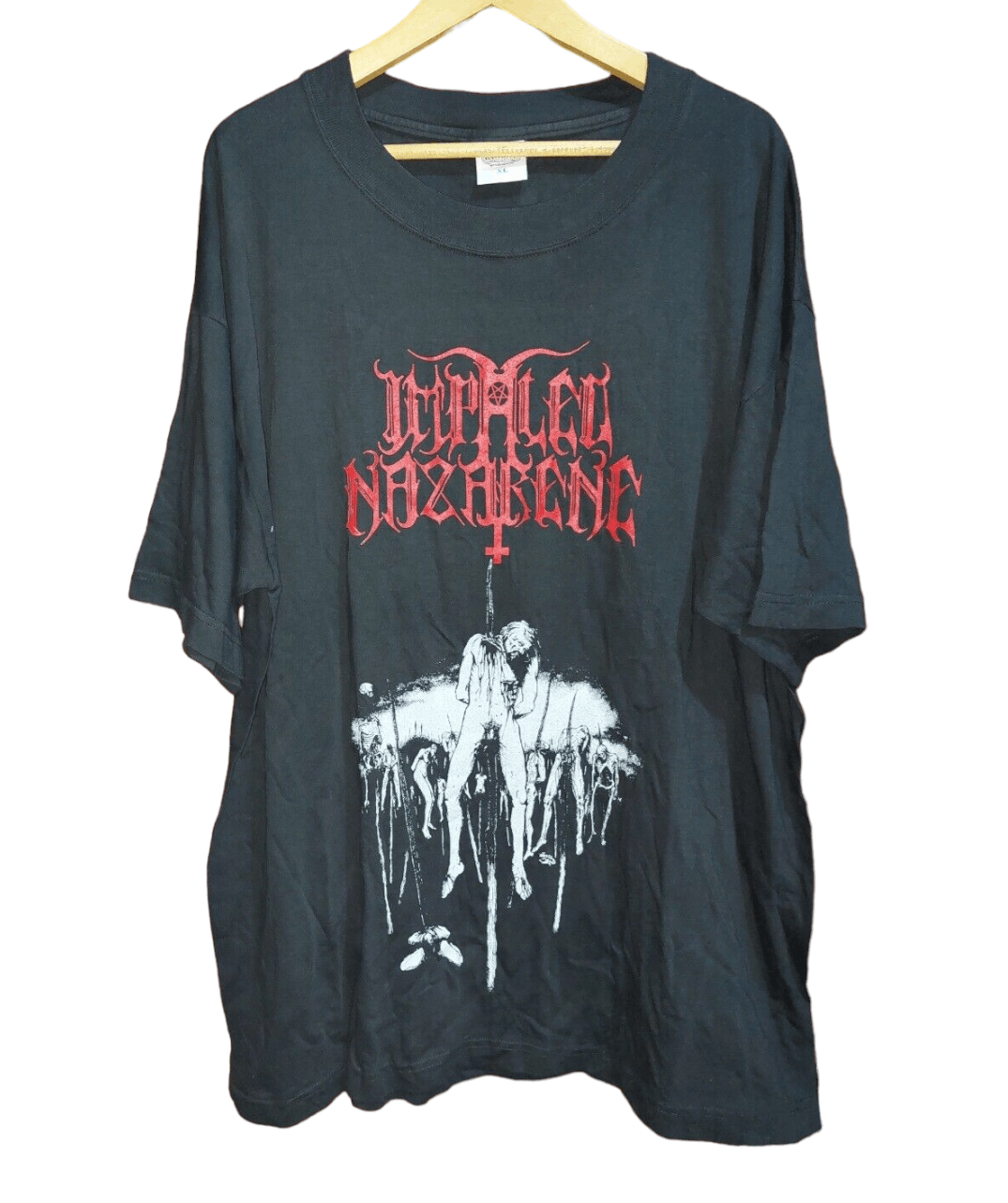 Band Tees × Very Rare × Vintage Vintage Impaled Nazarene 90s Black ...