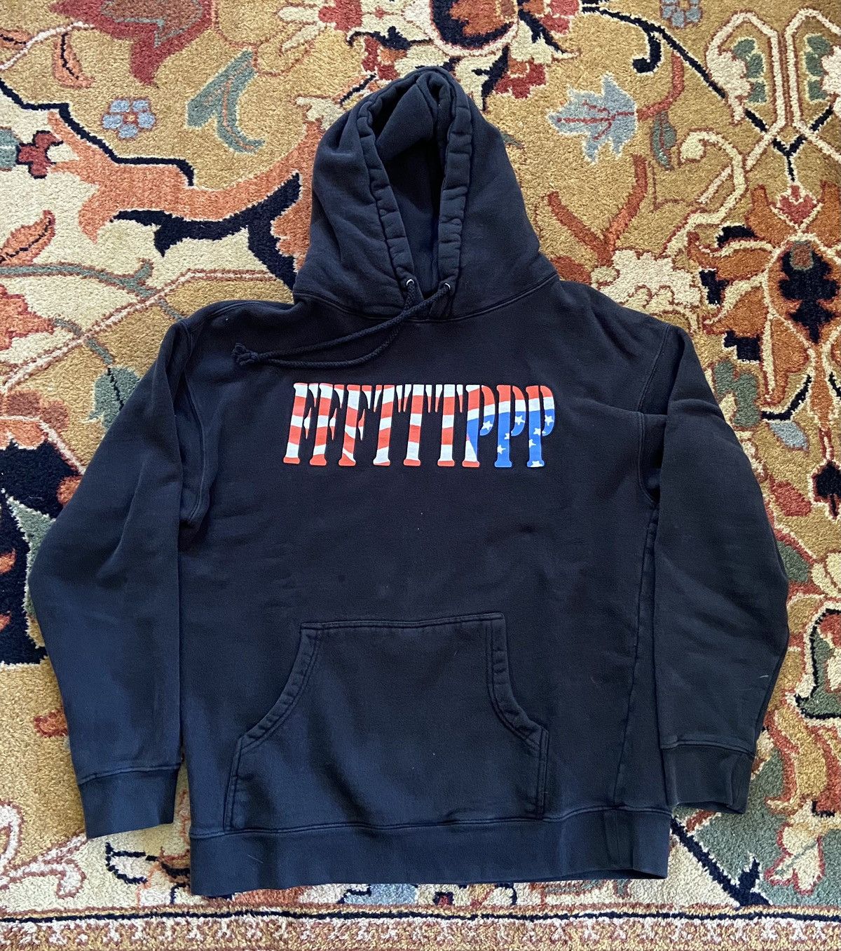 Fuck The Population *RARE* FTP American Flag Hoodie | Grailed