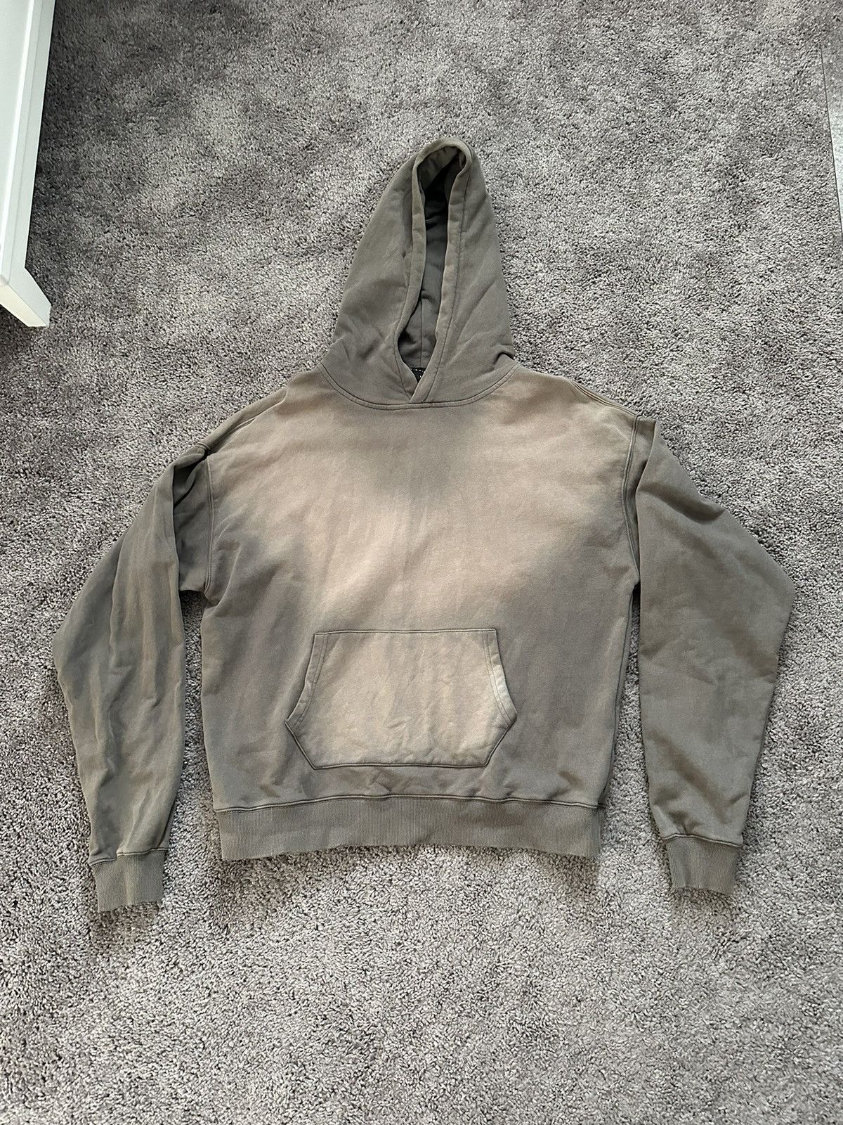 Richie Le Collection Richie Le Vintage Wash Sundried Hoodie Grey M ...