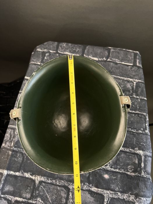 Vintage Vintage 1940s World War 2 WWII Era Solid Metal Army Helmet ...