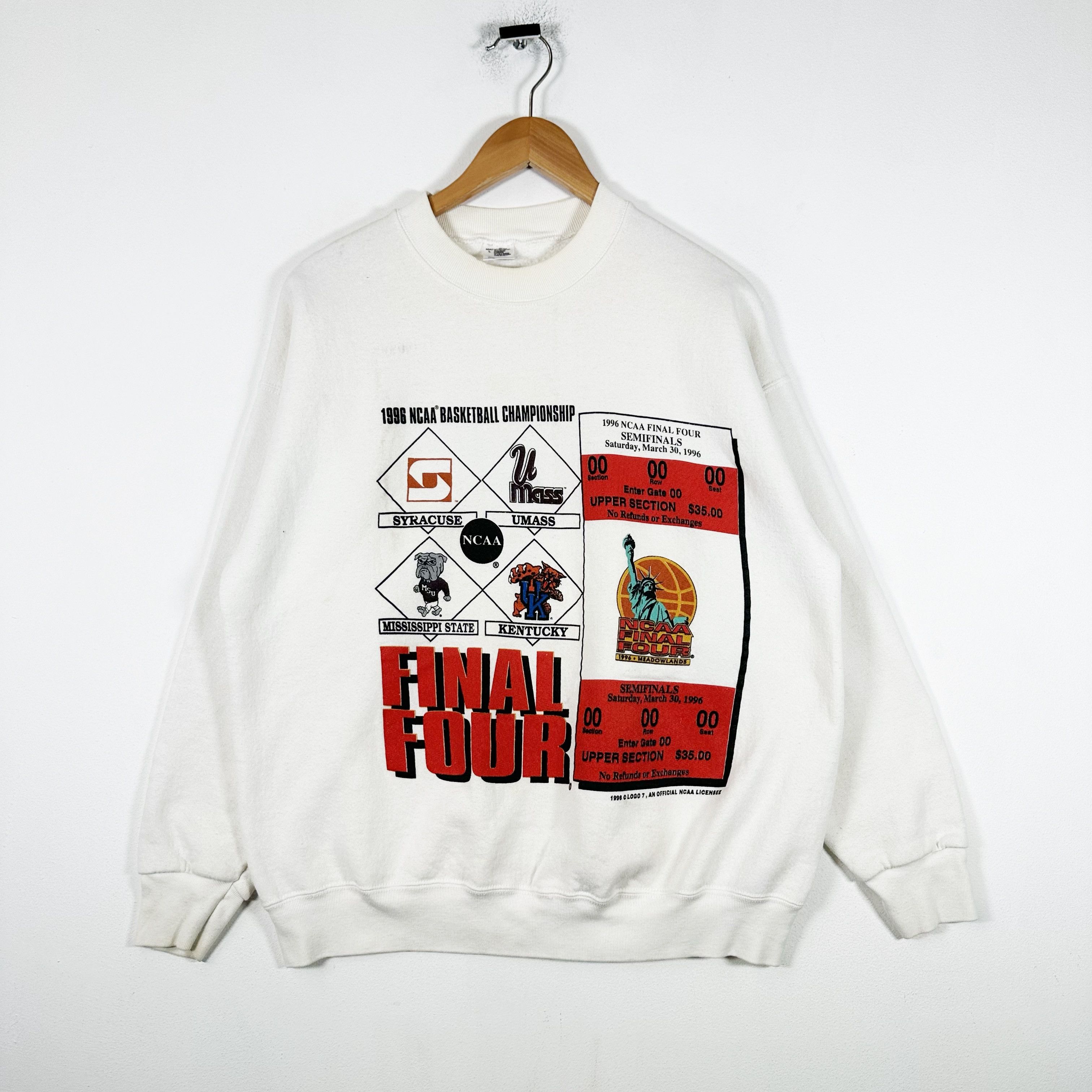 Vintage Vintage 1996 NCAA Basketball Championship Final Four | Grailed