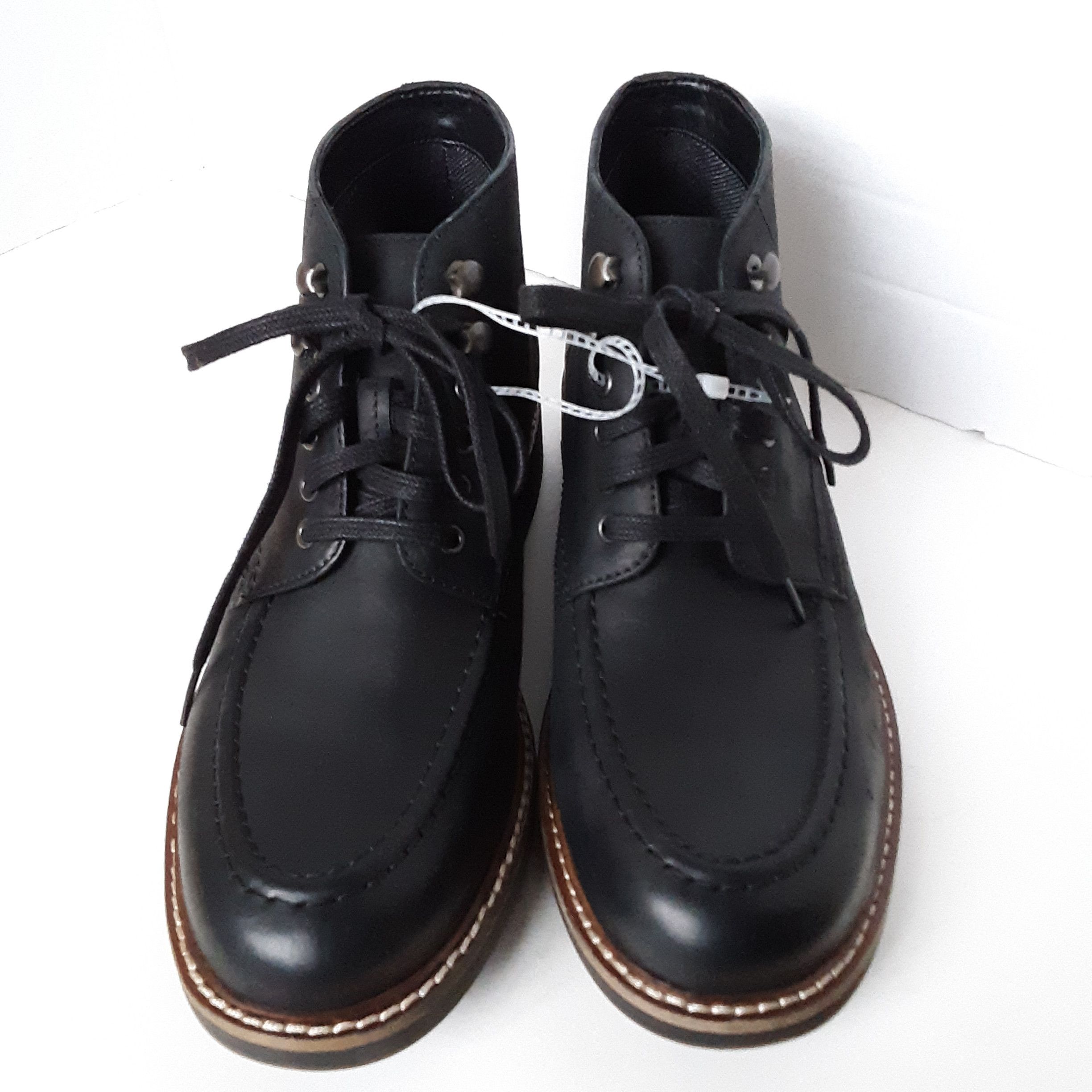 Bostonian Bostonian Men's 8M Black Leather Ankle Dress Boot | Grailed