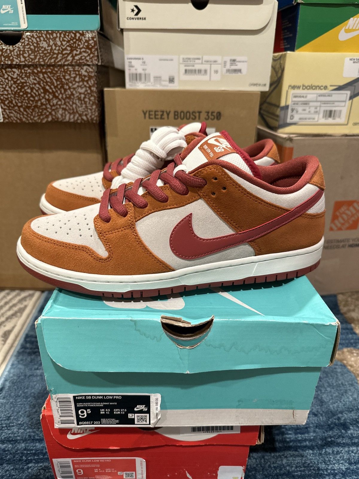 Nike Nike dunk low pro sb dark russet cedar 2019 | Grailed