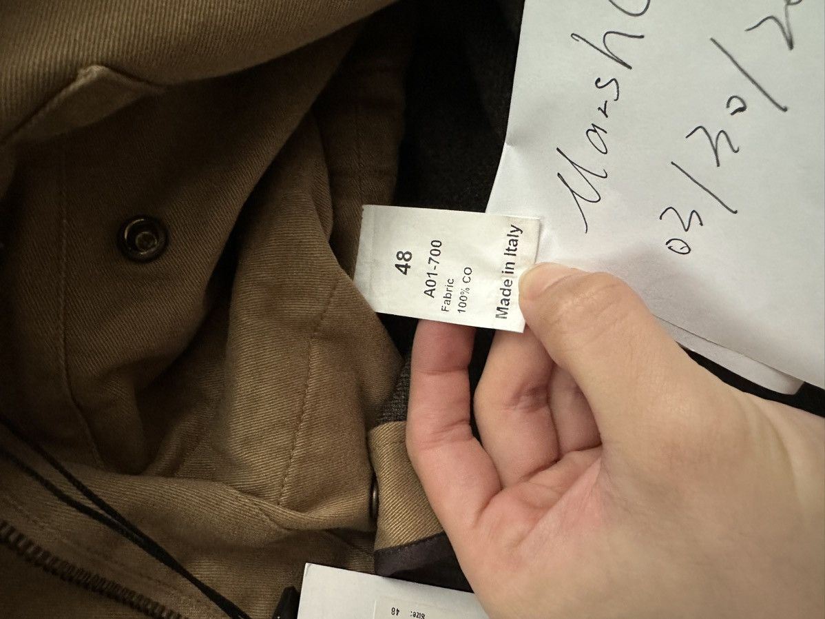 Raf Simons Raf Simons Power, Corruption And Lies Handpainted Parka ...