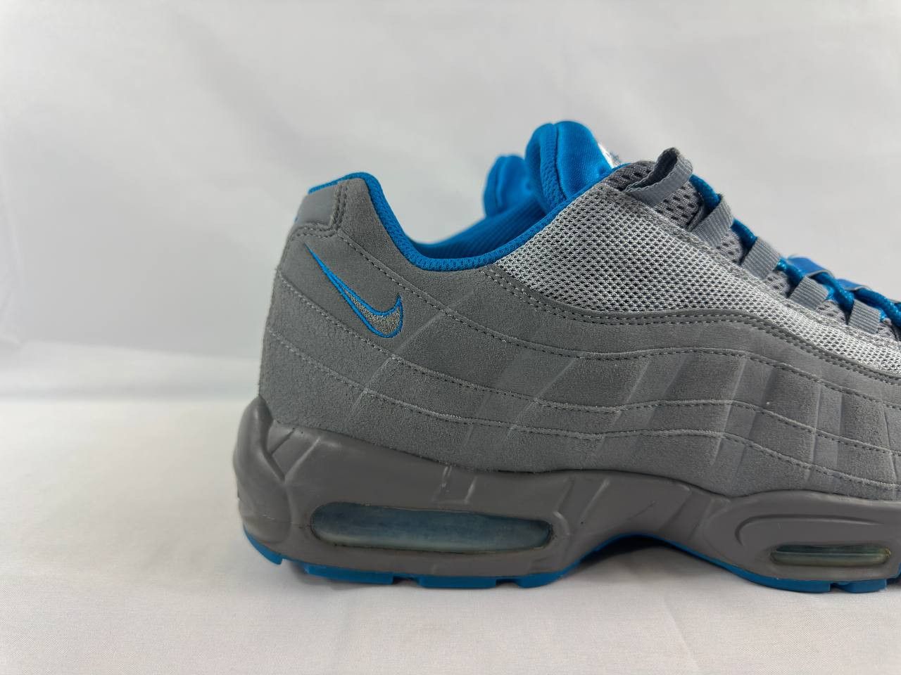 Nike Nike Air Max 95 Stealth Athletic Sneaker Grey Blue | Grailed