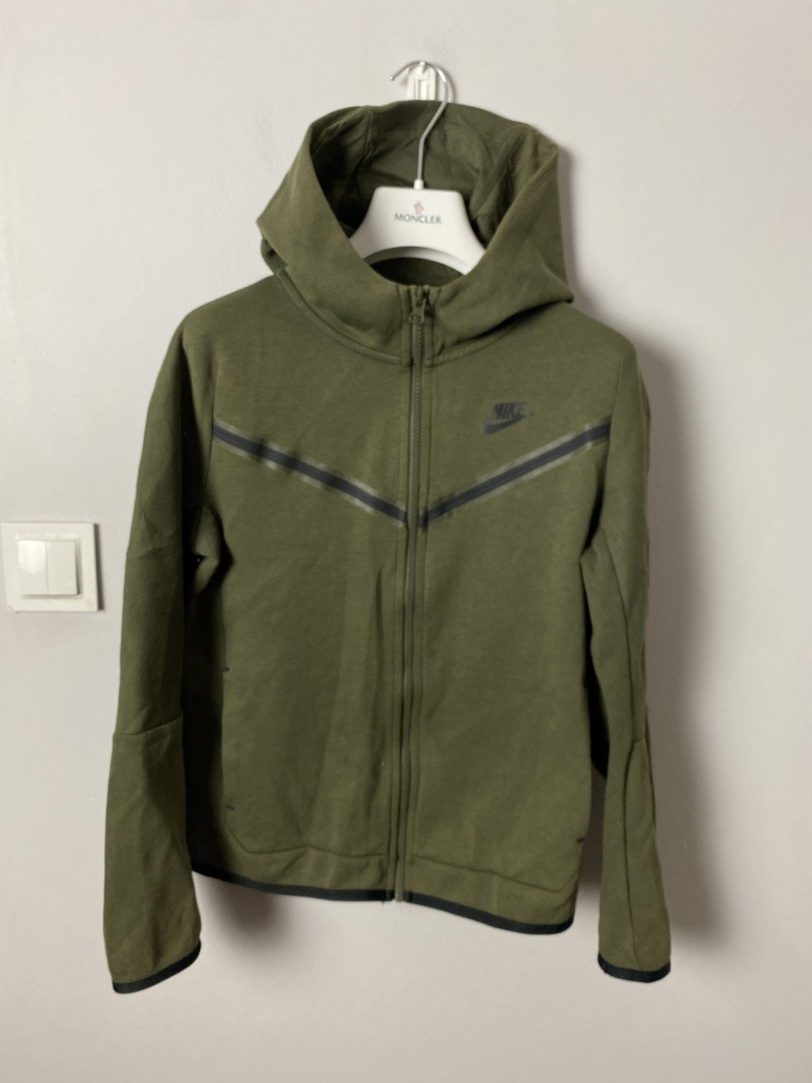 Nike Nike tech fleece zip-up hoodie drill trap | Grailed