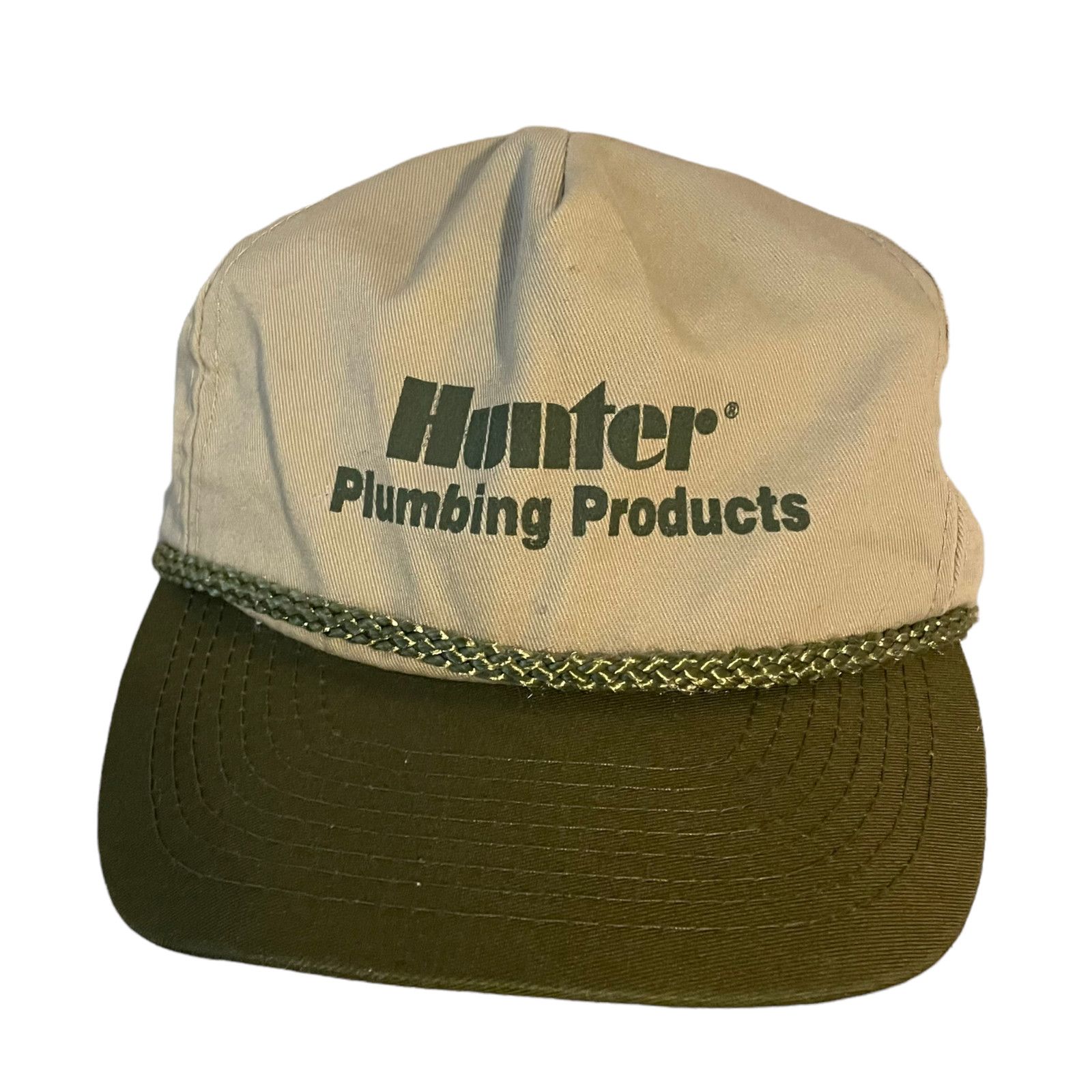 Streetwear × Vintage vintage hunter plumbing snapback hat | Grailed