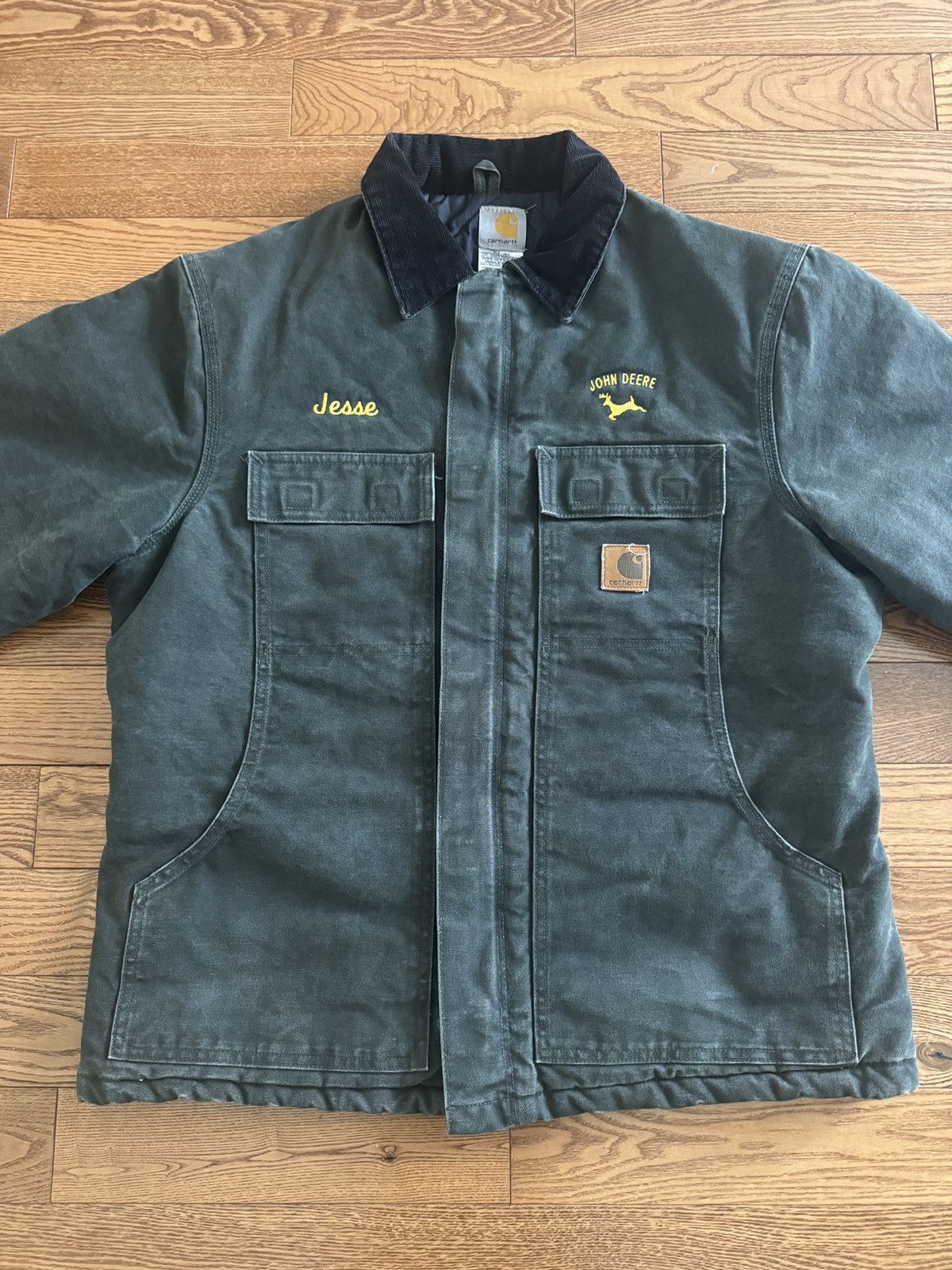 Carhartt × John Deere × Vintage Carhartt Workman Jacket - Green | Grailed