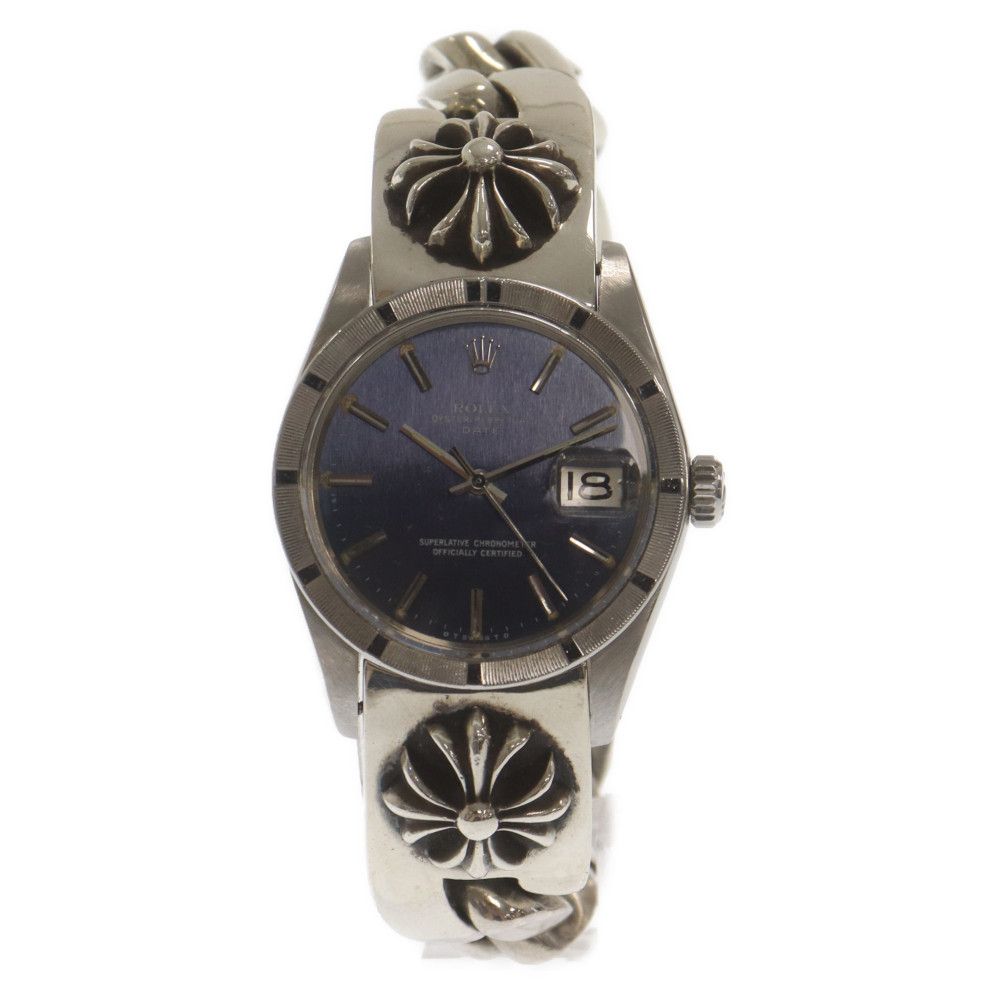 Rolex Chrome Hearts x Rolex Oyster Perpetual Motif Chain Watch` | Grailed