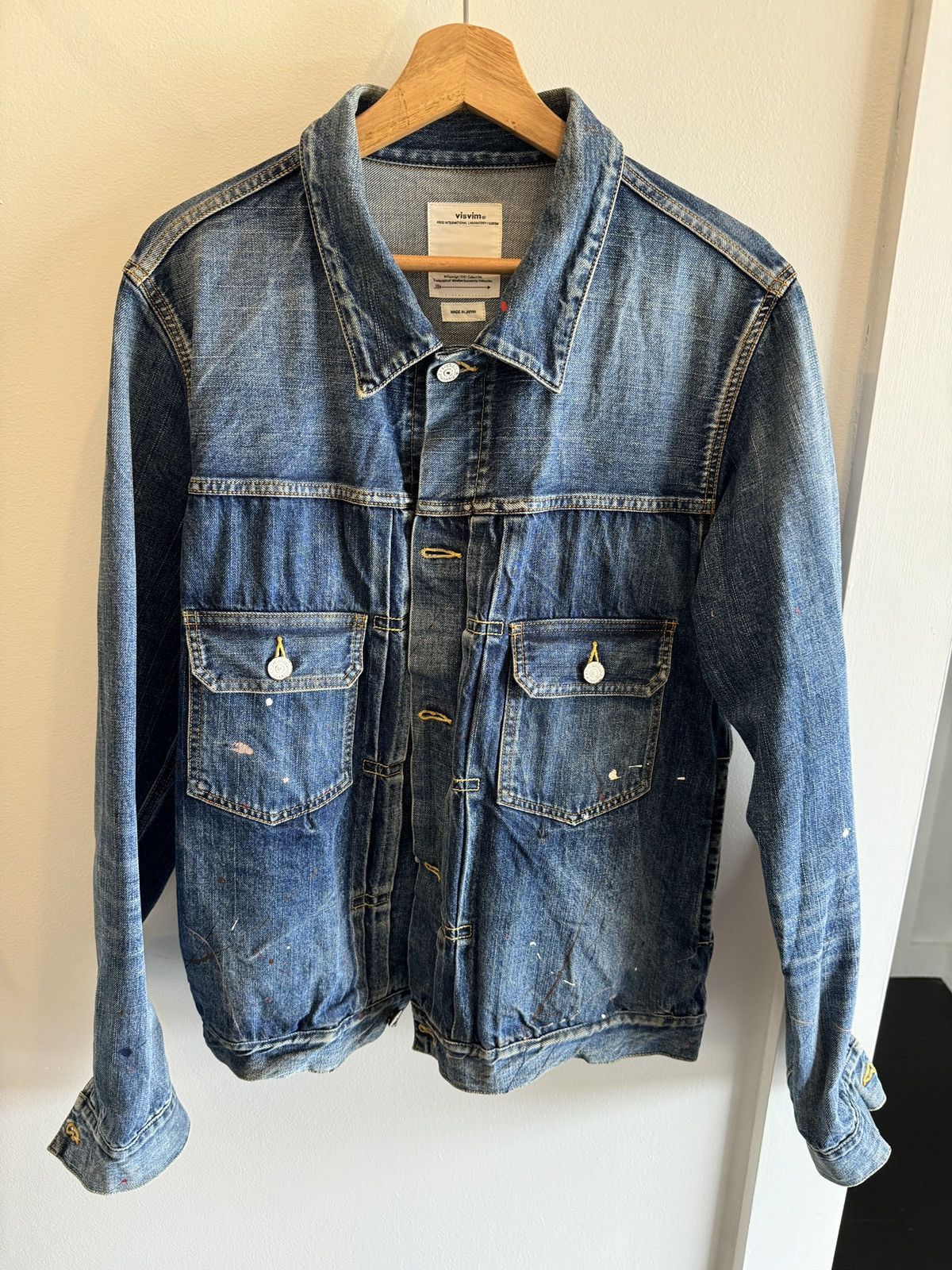 Visvim I.C.T 101 Denim Jacket Dry | Grailed
