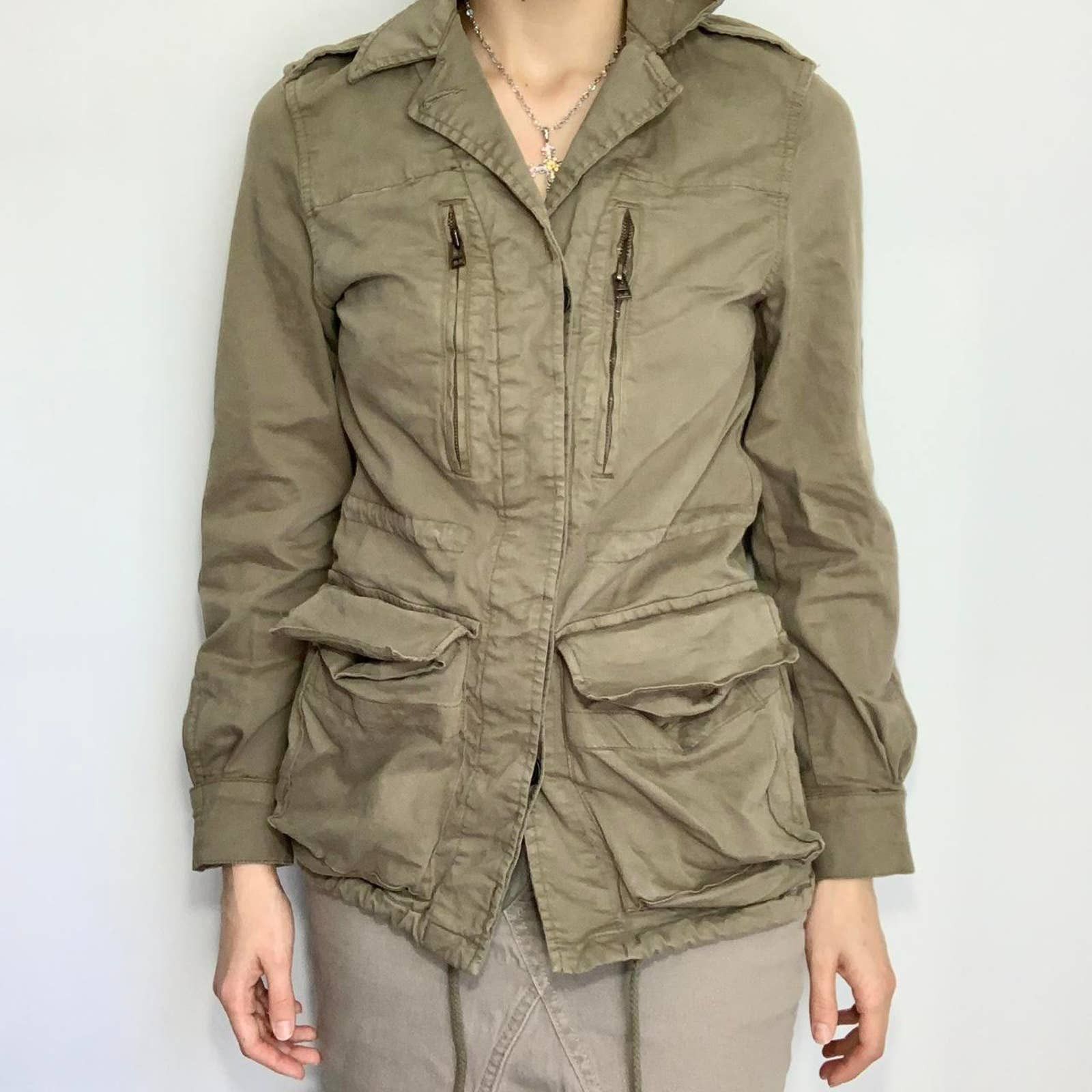 Zara Army Green Small Zara Jacket | Grailed