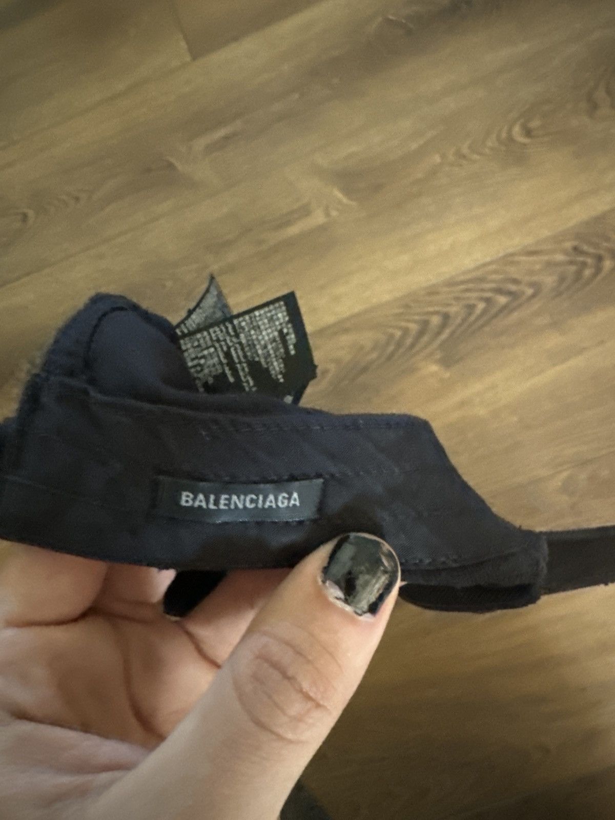 Balenciaga Heavy Piercing Cap | Grailed