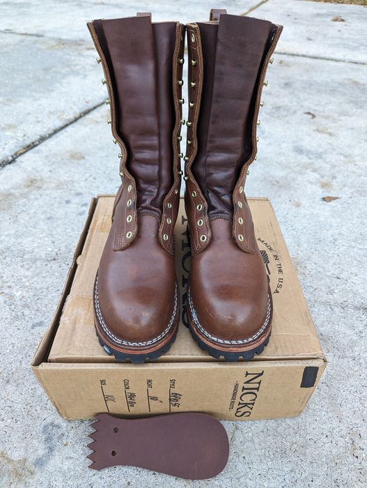 Nicks Boots Nicks BuilderPro Steel Toe 1964 Brown | Grailed