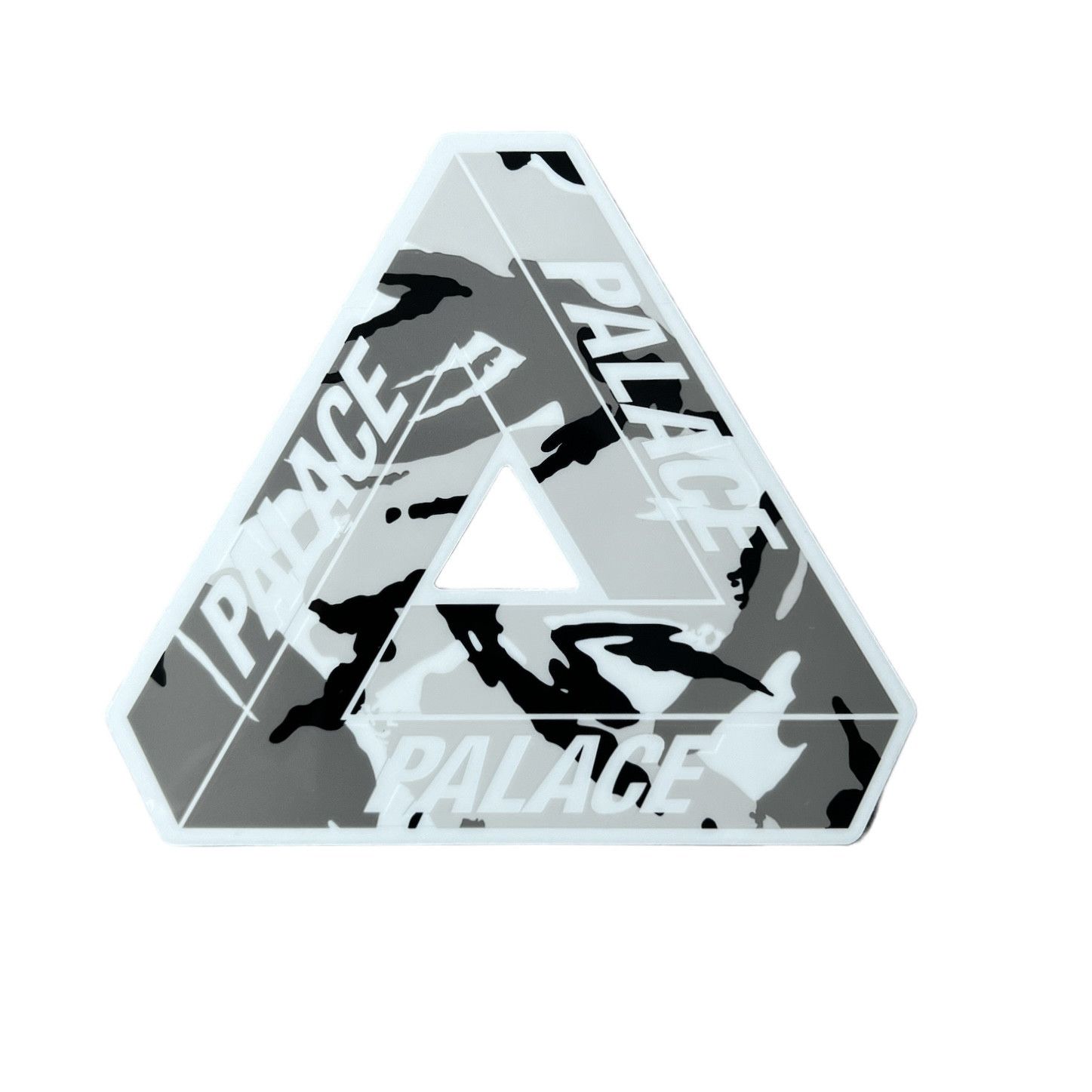 Palace × Stickers Palace Tri-Camo Tri-Ferg Sticker | Grailed