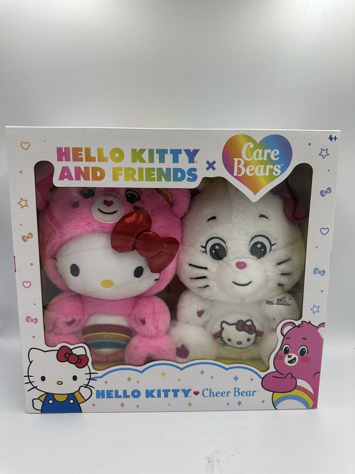 Other × Vintage Hello Kitty & Friends x Care Bears Cheer Bear Set 2 ...