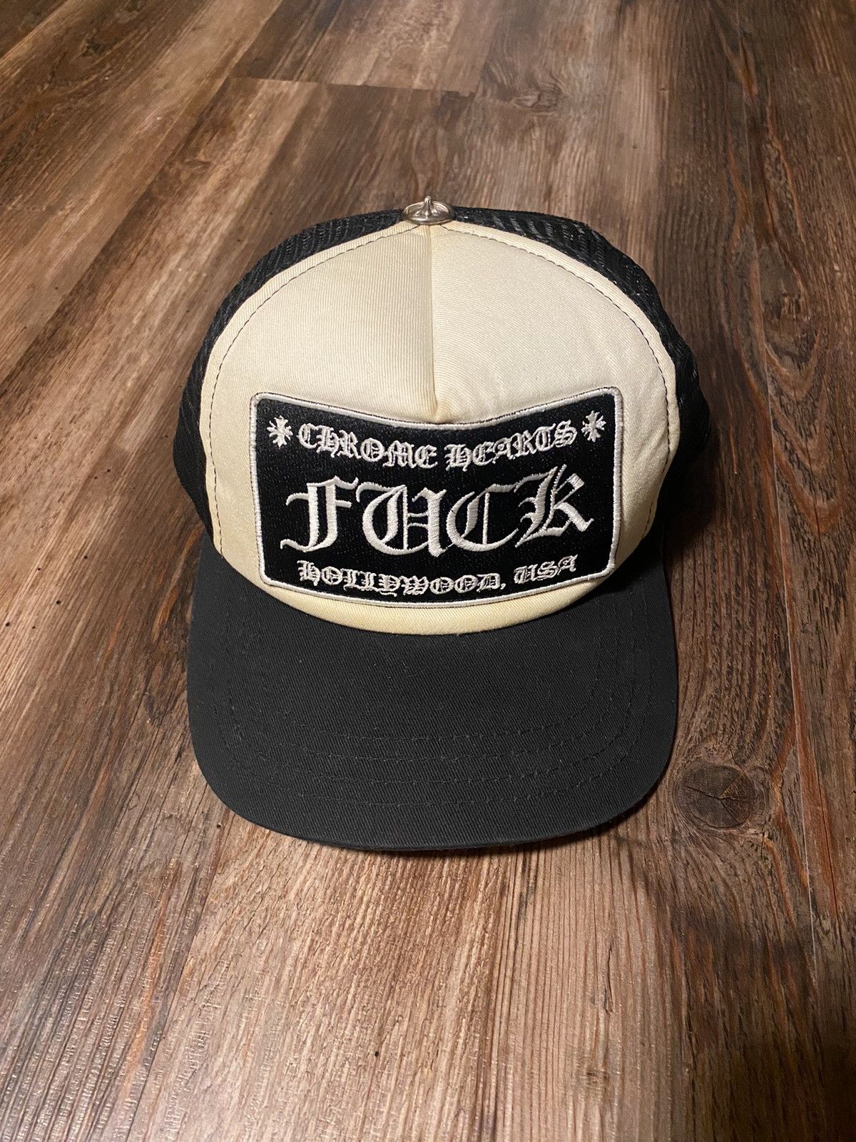 Chrome Hearts Chrome Hearts Trucker Hat Black | Grailed