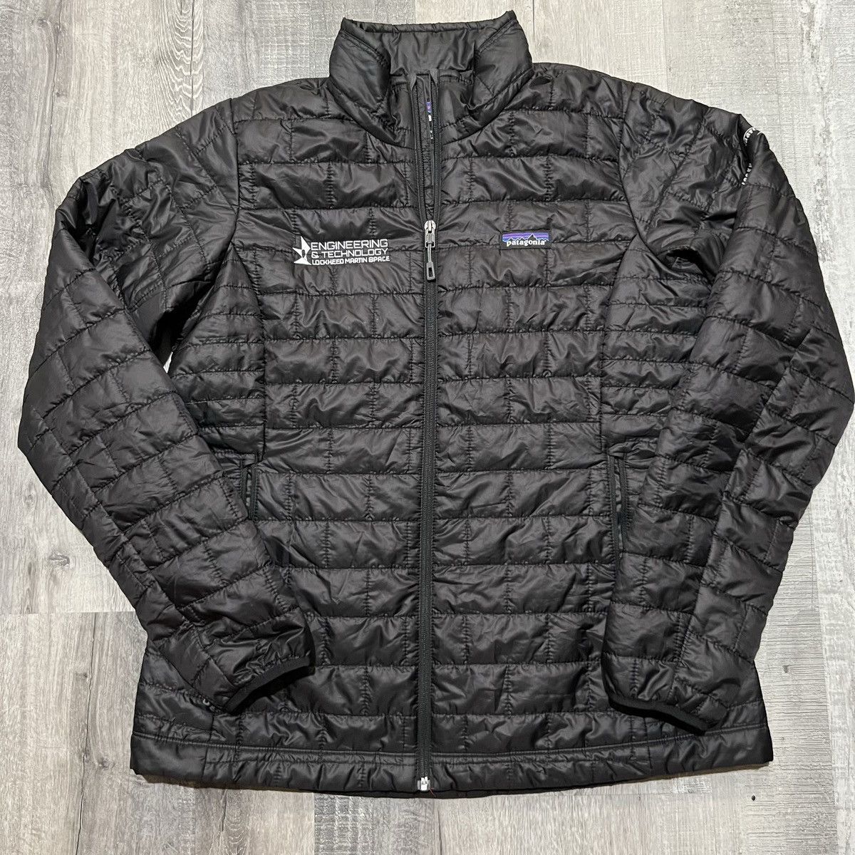 Patagonia Patagonia Jacket Black Nano Puff Lockheed Martin Tech Puffer ...