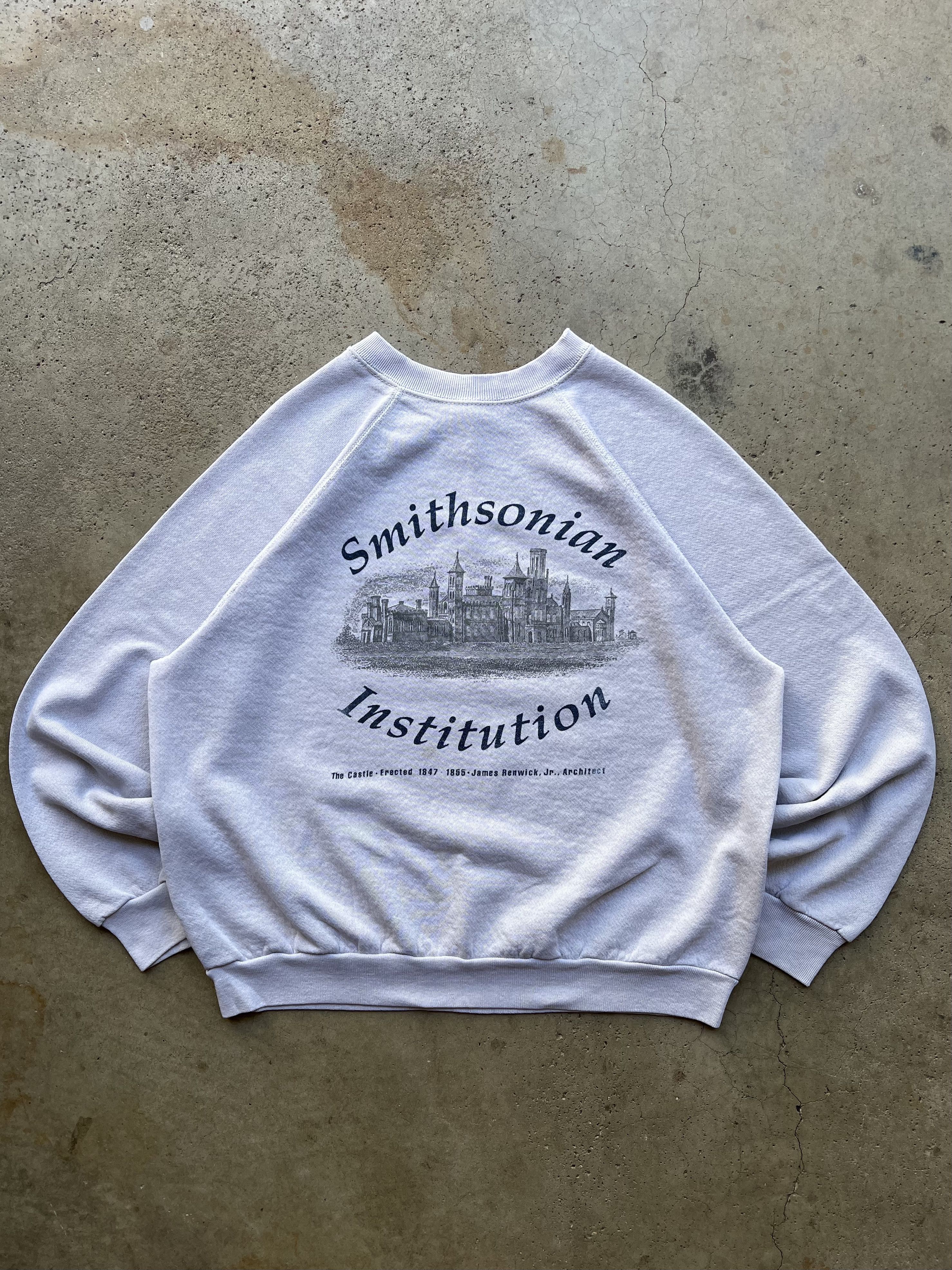 Streetwear × Vintage Vintage Smithsonian Crewneck Sweatshirt | Grailed