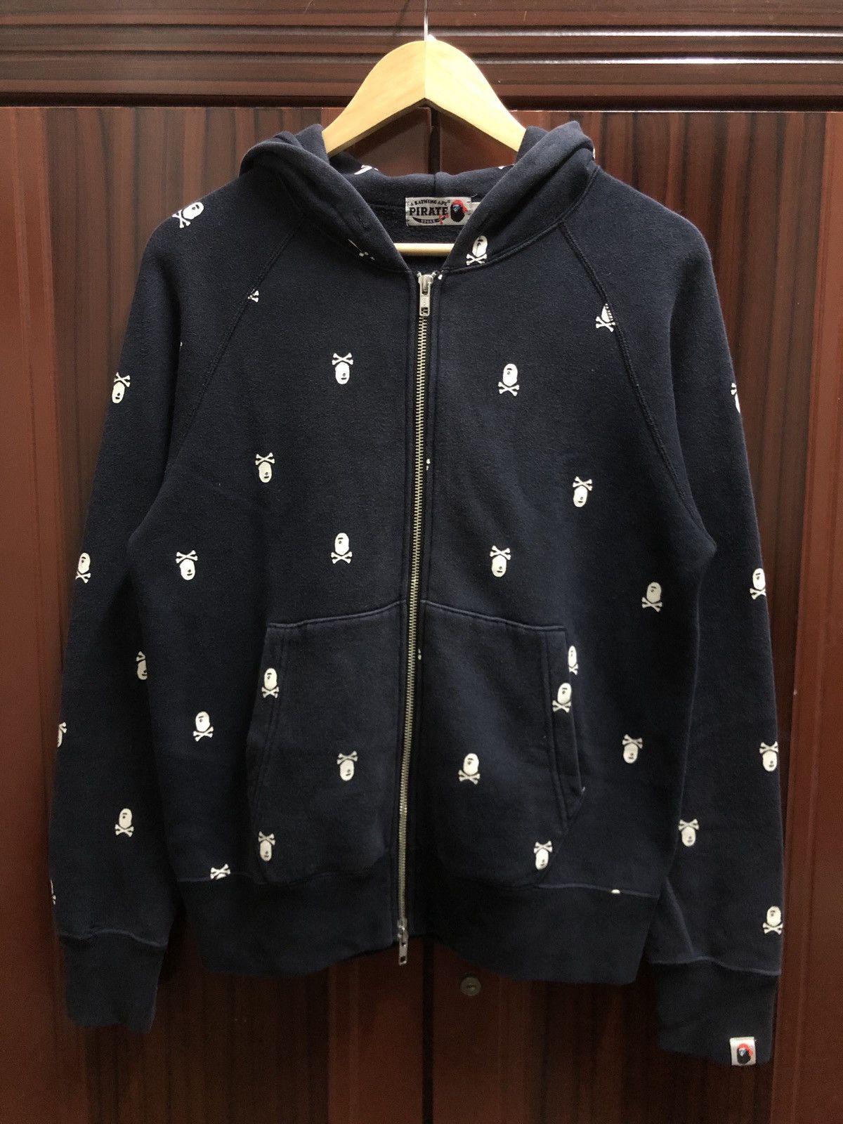 Bape Bape Pirate Store Zip Hoodie | Grailed