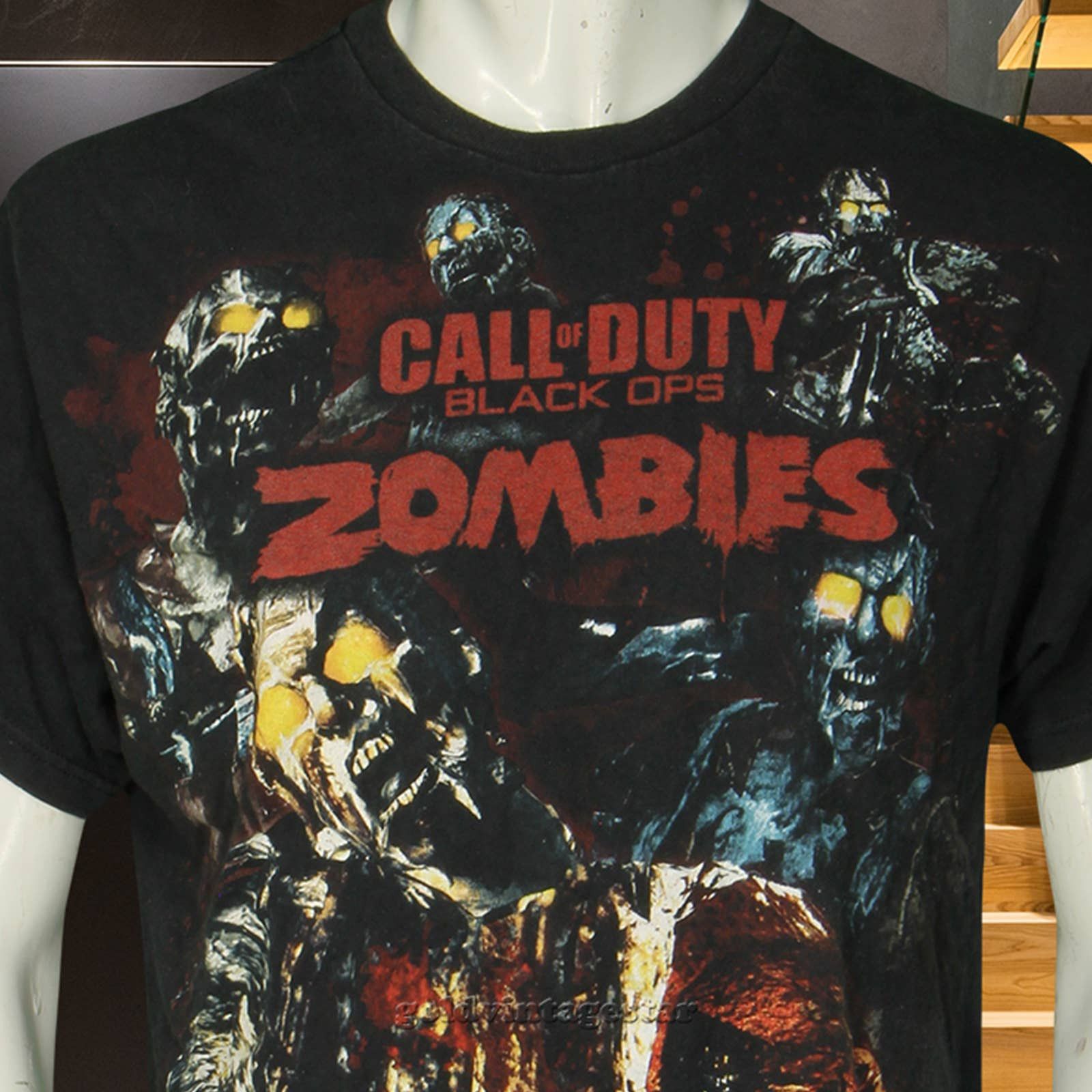 Other Y2K Vintage Call Of Duty Black Ops Zombies T Shirt | Grailed