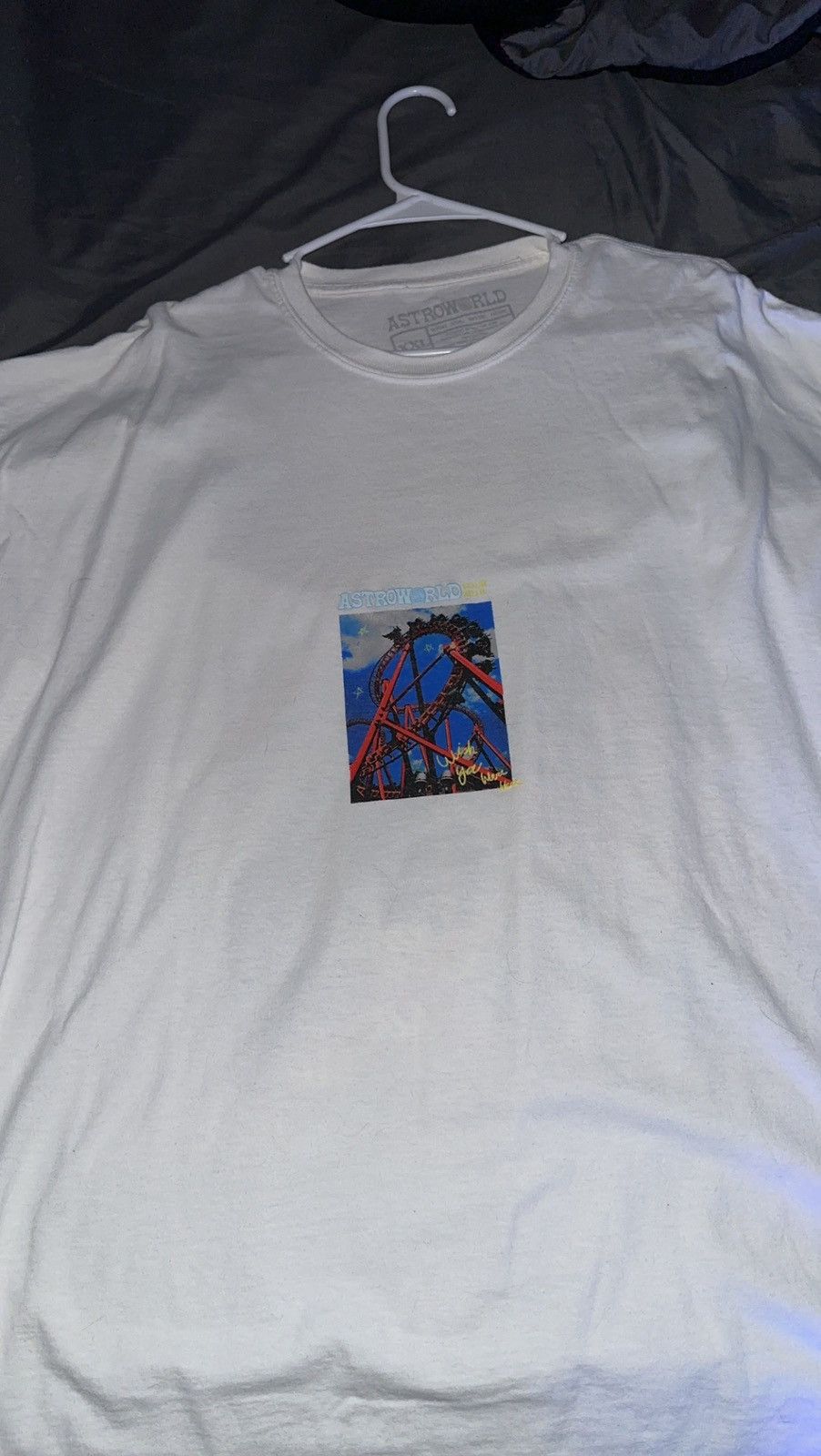 Streetwear × Travis Scott Travis Scott astroworld rollercoaster tee ...