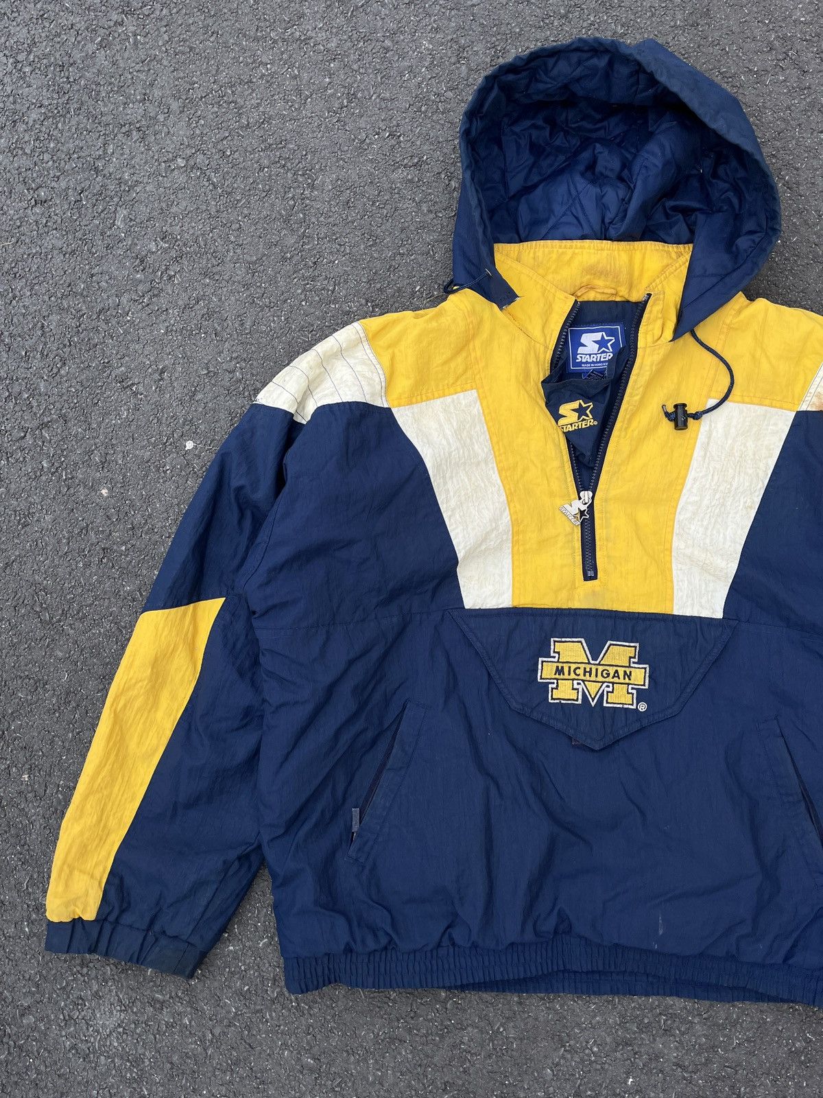 Vintage Vintage 90’s Michigan Wolverines Puffer Jacket Starter | Grailed