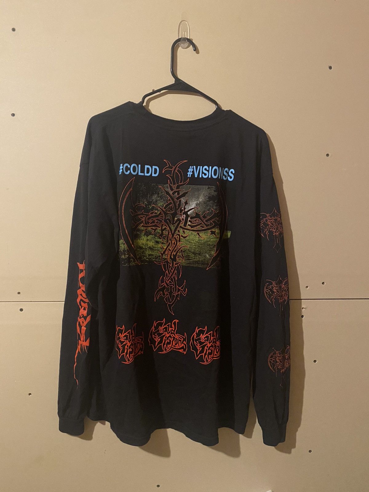 Drain Gang Bladee Cold Visions 2024 Tour Longsleeve | Grailed