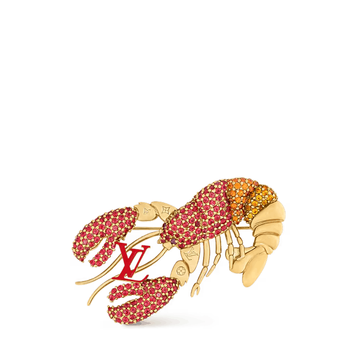 Louis Vuitton LV Lobster Brooch | Grailed