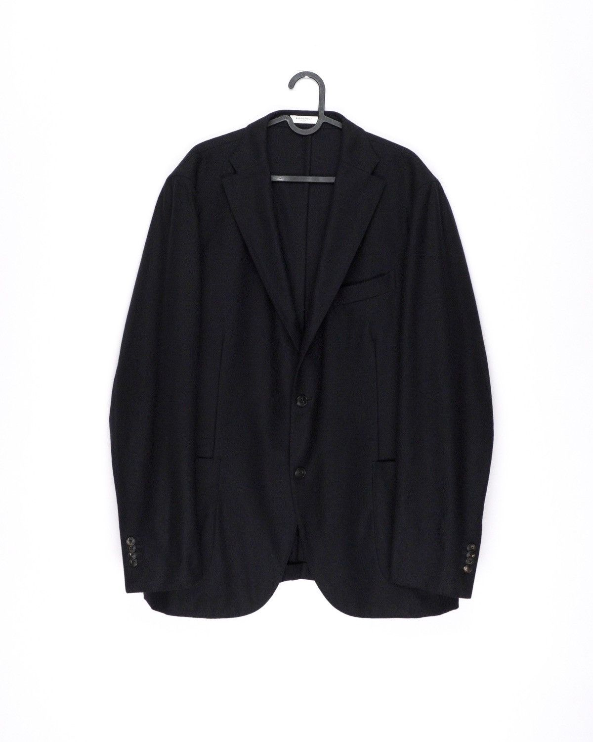 Boglioli Boglioli Milano Iconic Black Lana Wool K Jacket | Grailed