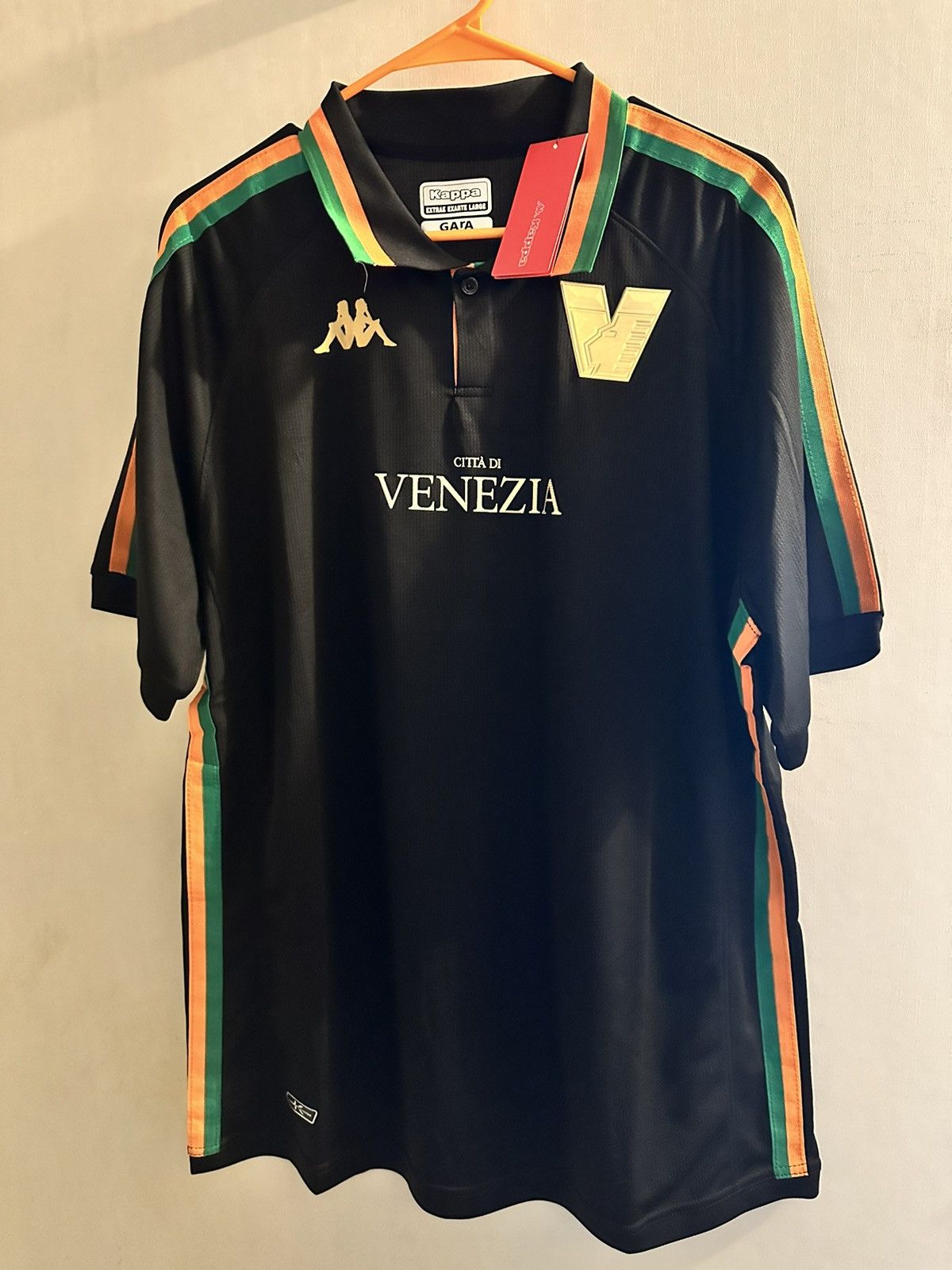 Kappa BNWT Kappa Venezia FC 23/24 Home Soccer Jersey | Grailed