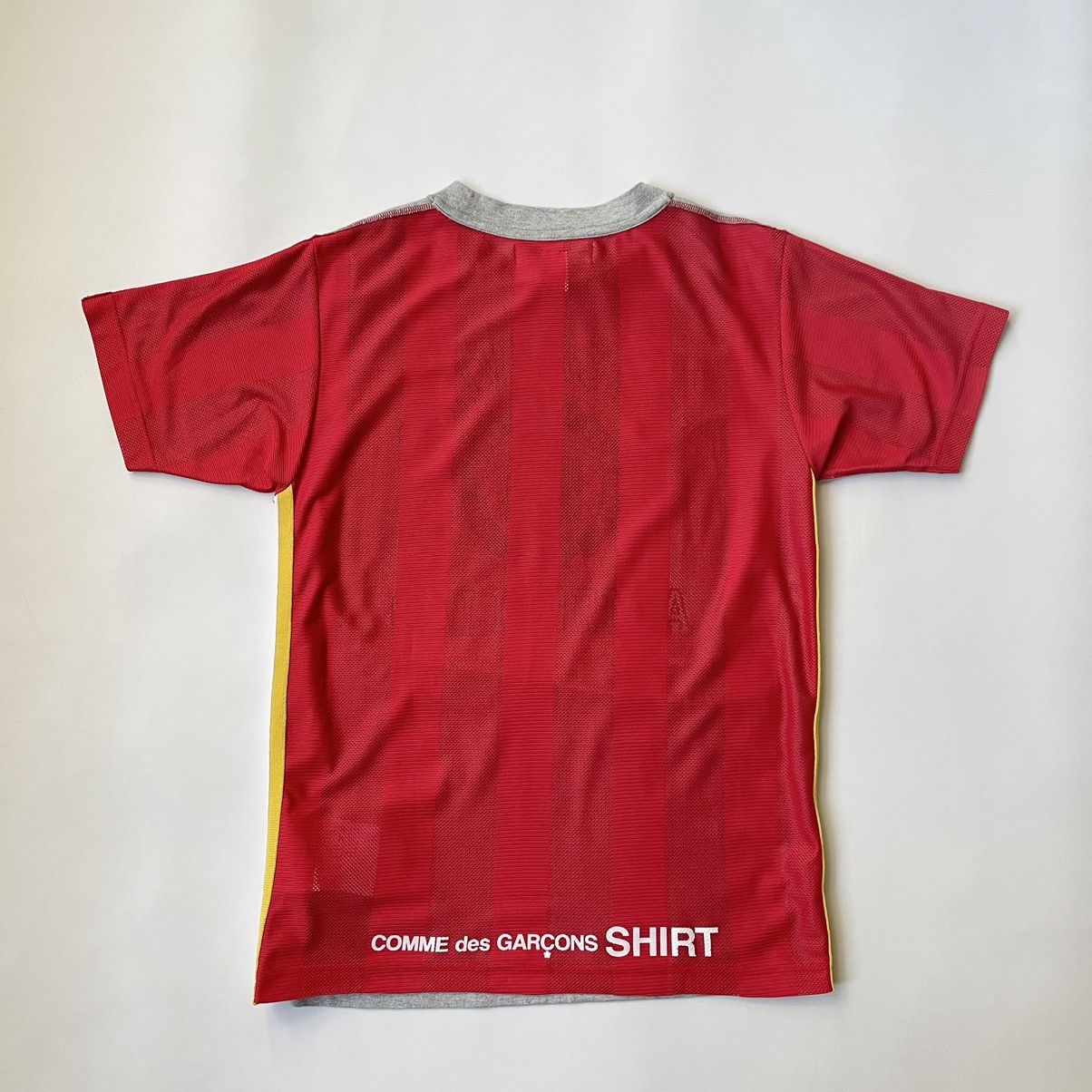 Comme des Garcons Inside Out Football Shirt | Grailed