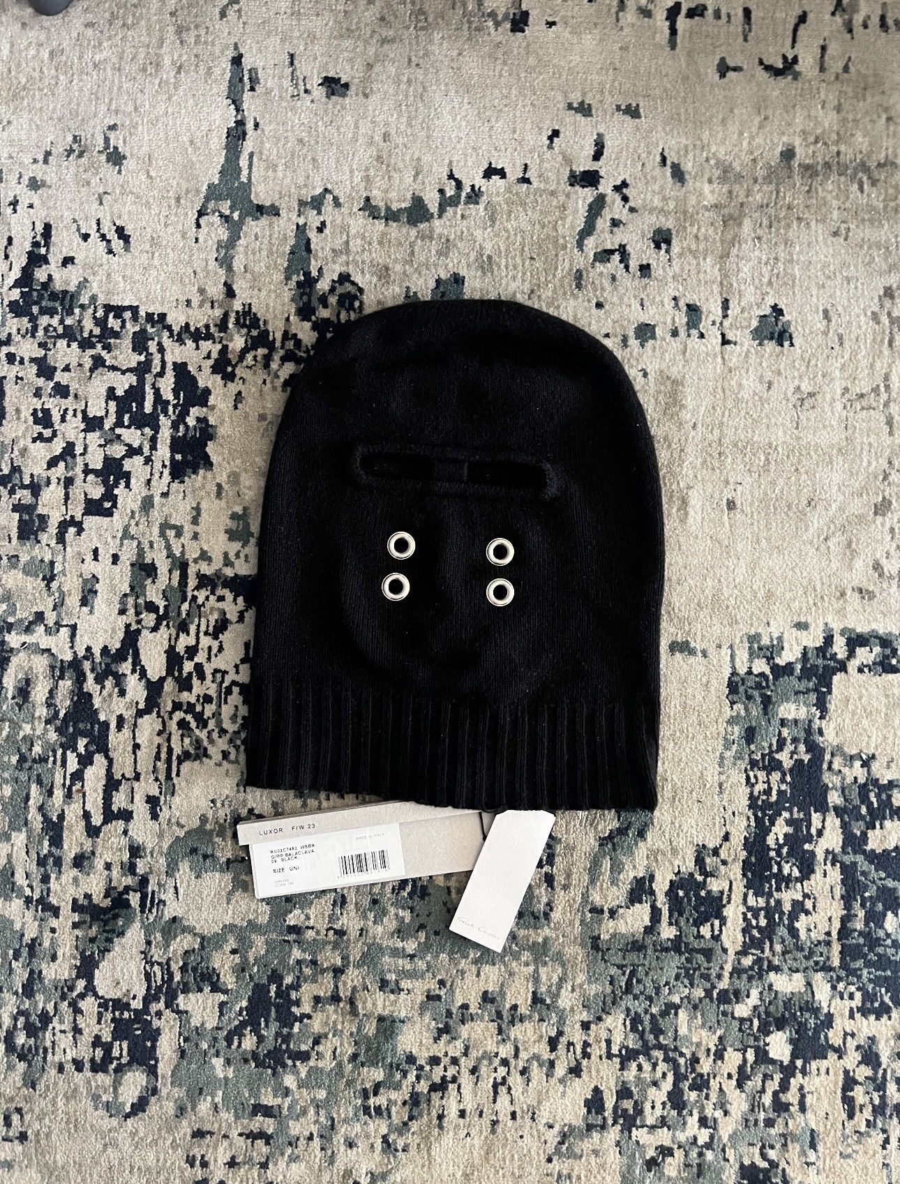 Rick Owens Rick Owens Gimp Balaclava | Grailed