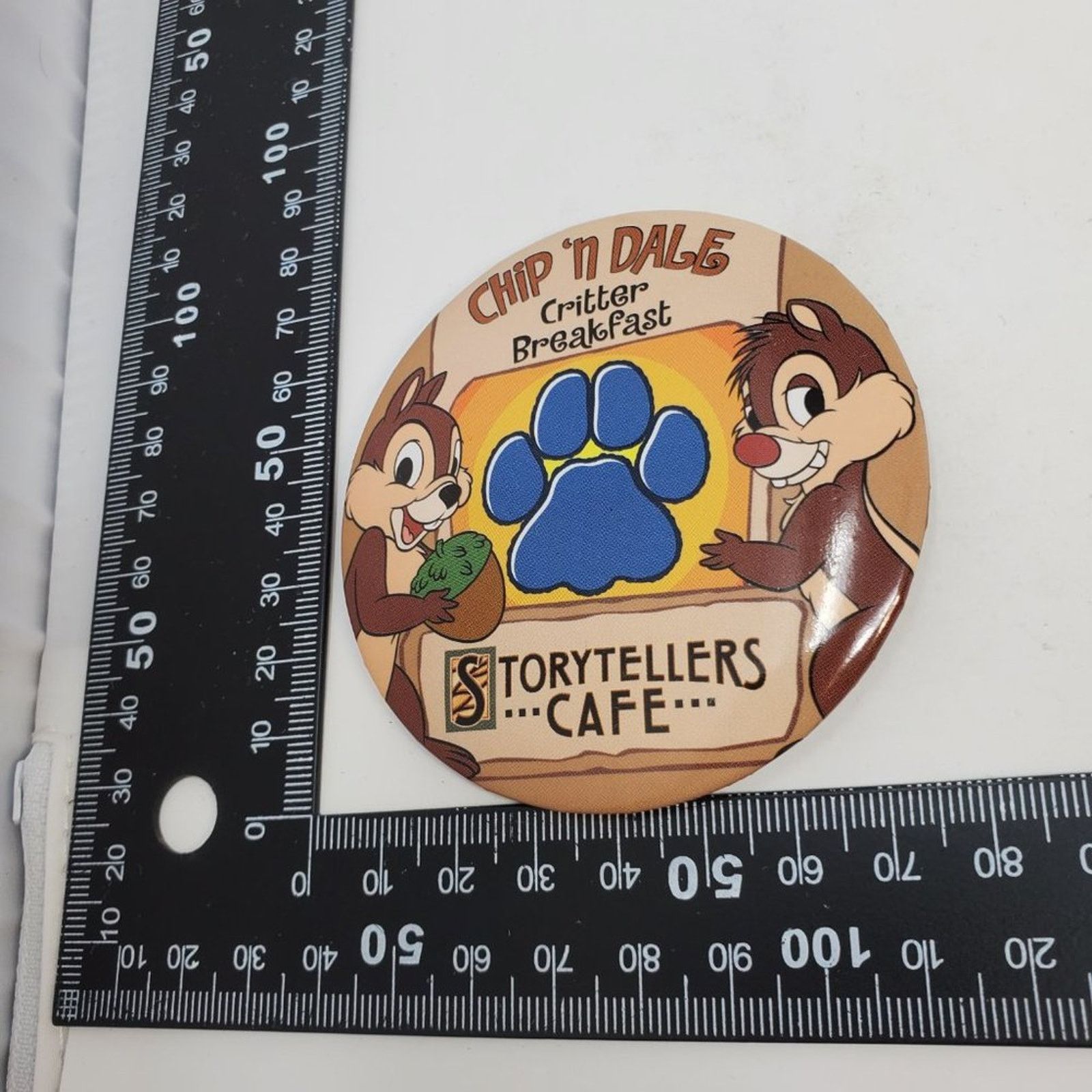 Disney Disney Chip 'n Dale Critter Breakfast Button | Grailed