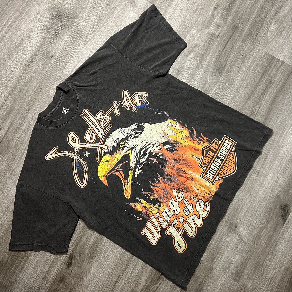 HELLSTAR Hellstar Wings Of Fire Eagle T-Shirt | Grailed