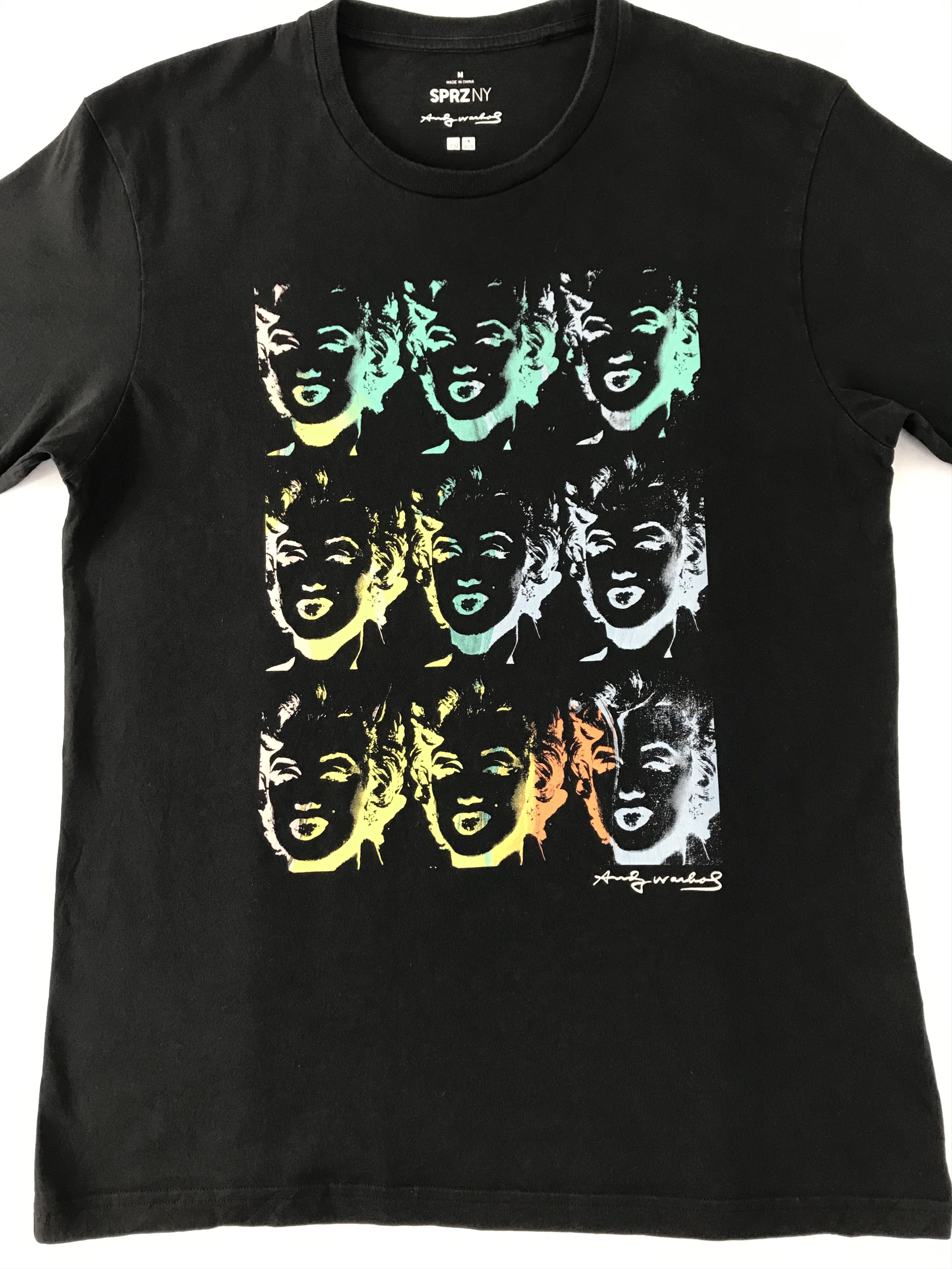 Andy Warhol × Streetwear × Vintage Andy Warhol Multiple Face Logo Pop ...