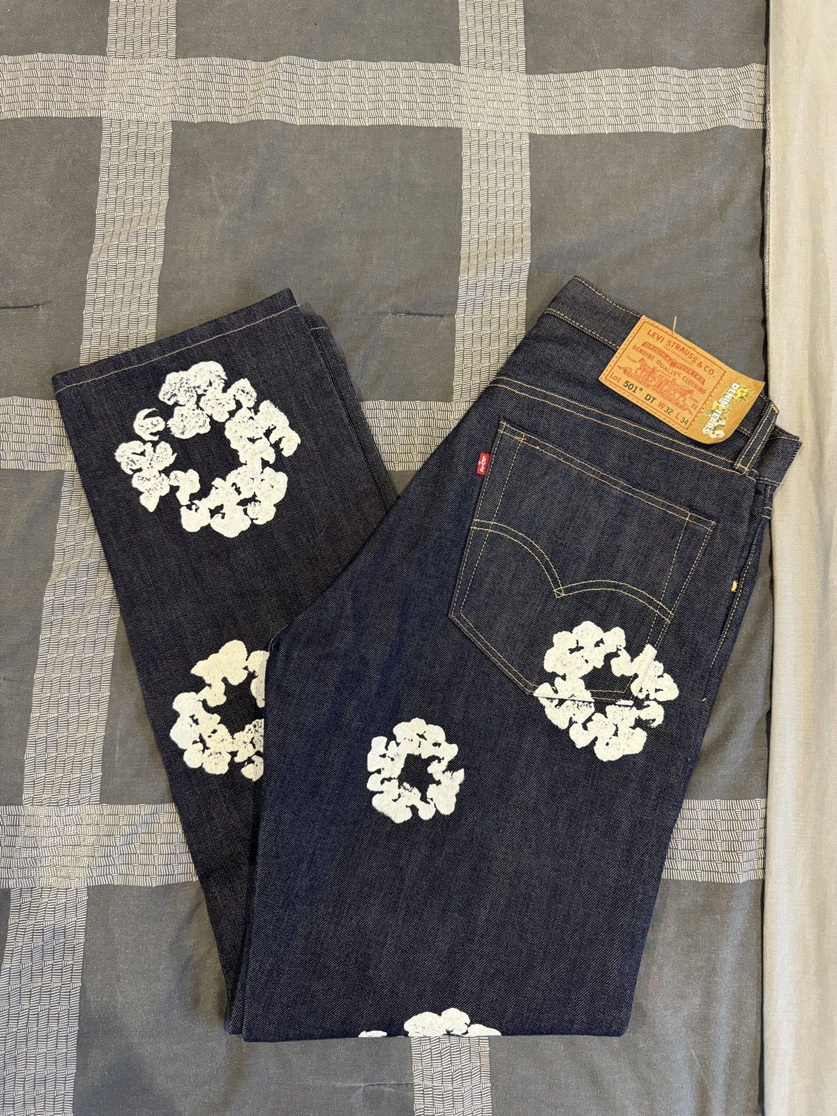 DENIM TEARS Denim Tears Raw Selvedge Denim | Grailed