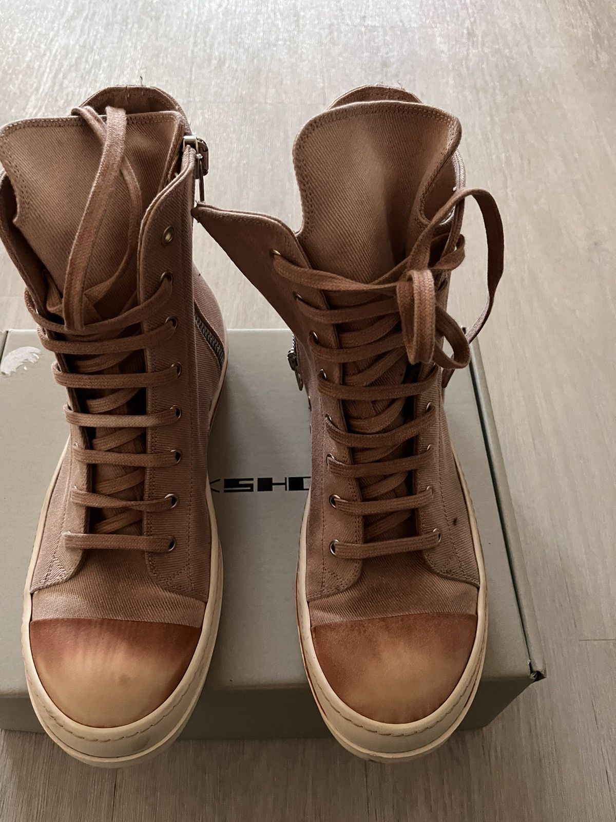 Rick Owens Rick Owens Pink Faded | Grailed
