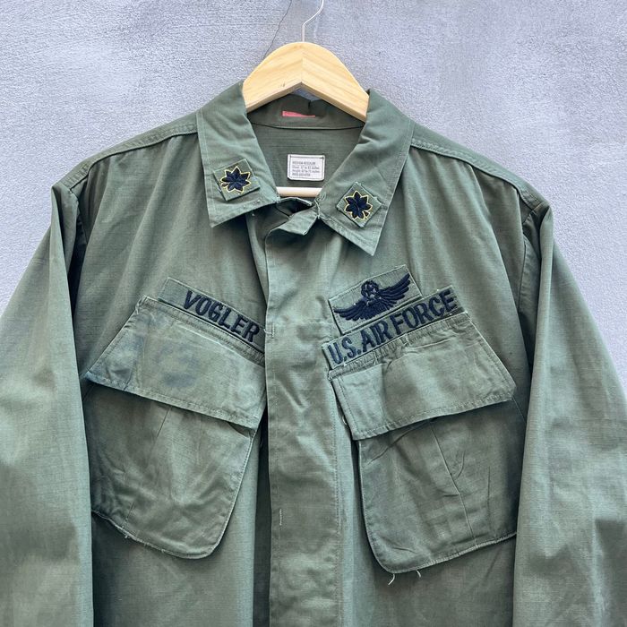 Vintage 70’s Military Slant Pocket Jungle Jacket | Grailed