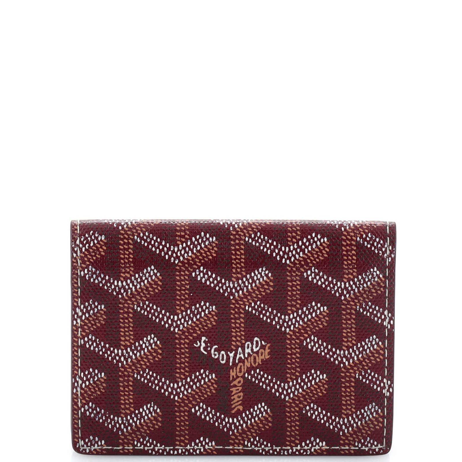 Goyard Business Card Case Coated Canvas | Grailed