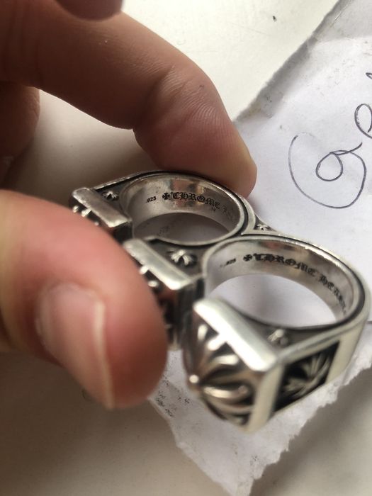 Chrome Hearts Chrome Hearts Knuckle double ring | Grailed