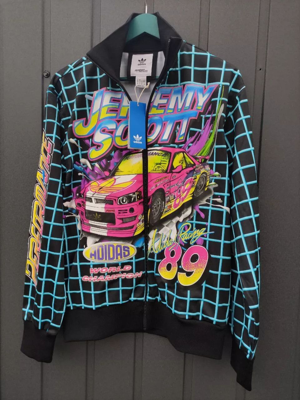 Adidas × Jeremy Scott Adidas x Jeremy Scott Rally Track Jacket TOP ...