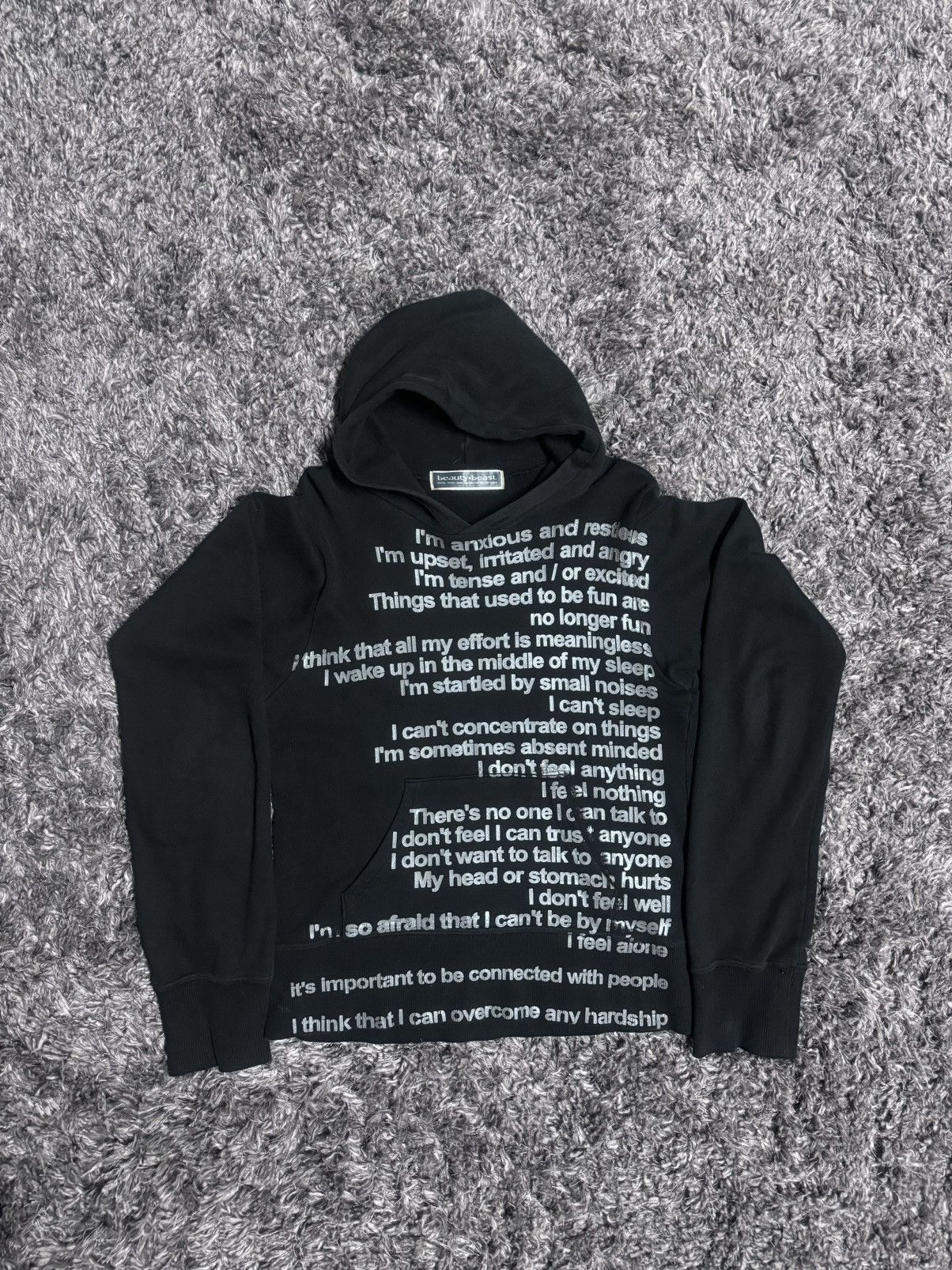 20471120 × Beauty Beast Beauty:Beast “Confessions” Hoodie | Grailed