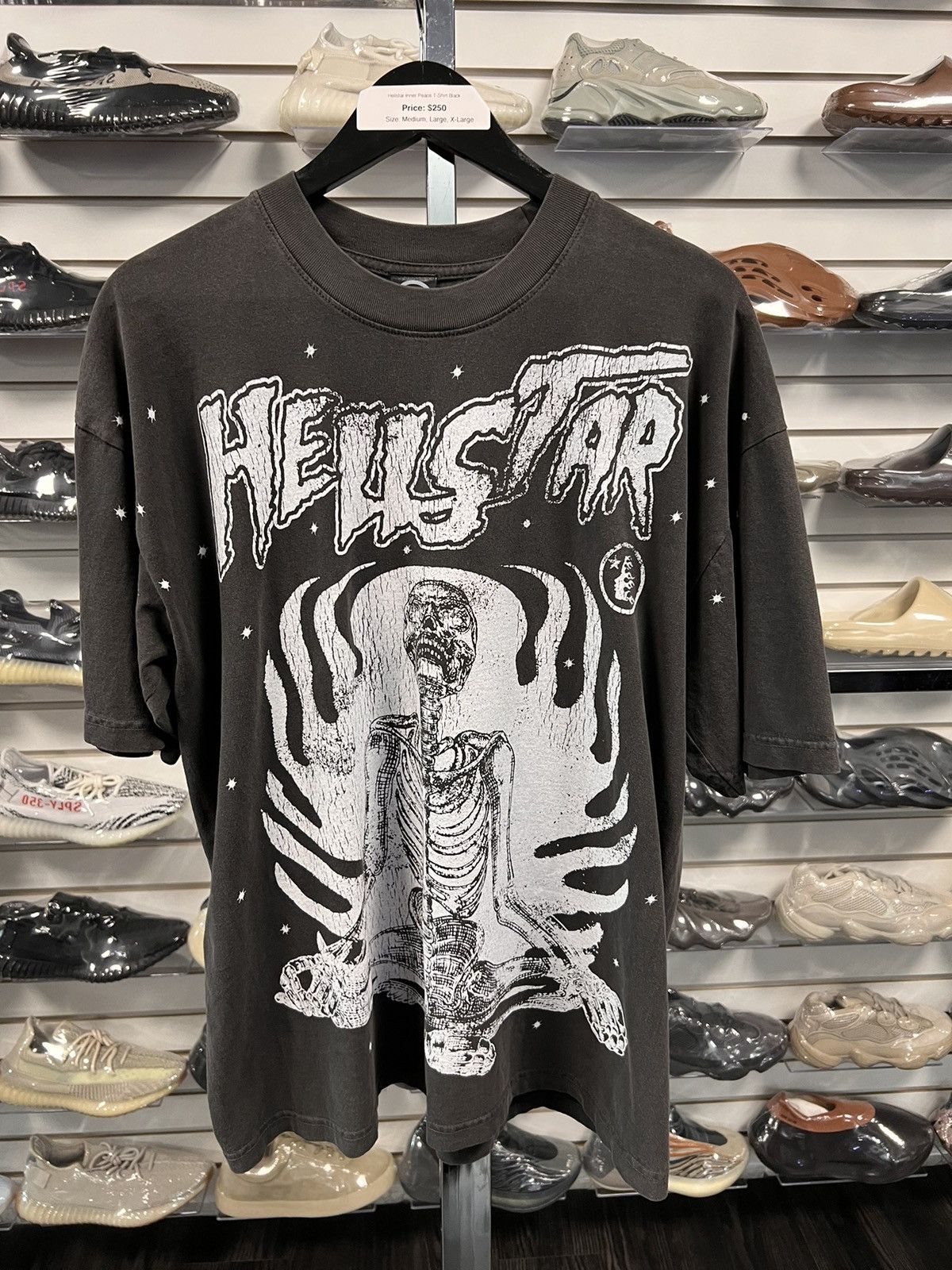 HELLSTAR Hellstar Inner Peace T-Shirt | Grailed HELLSTAR Hellstar Inner Peace T-Shirt | Grailed