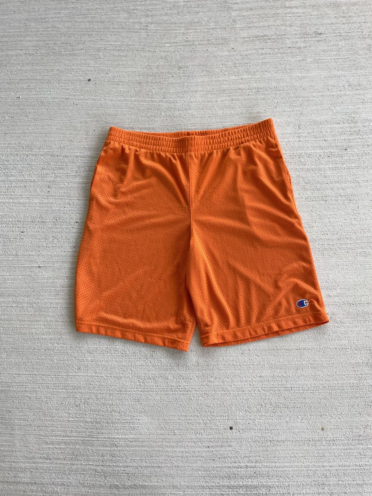 Vintage Vintage Orange Champion Shorts Grailed