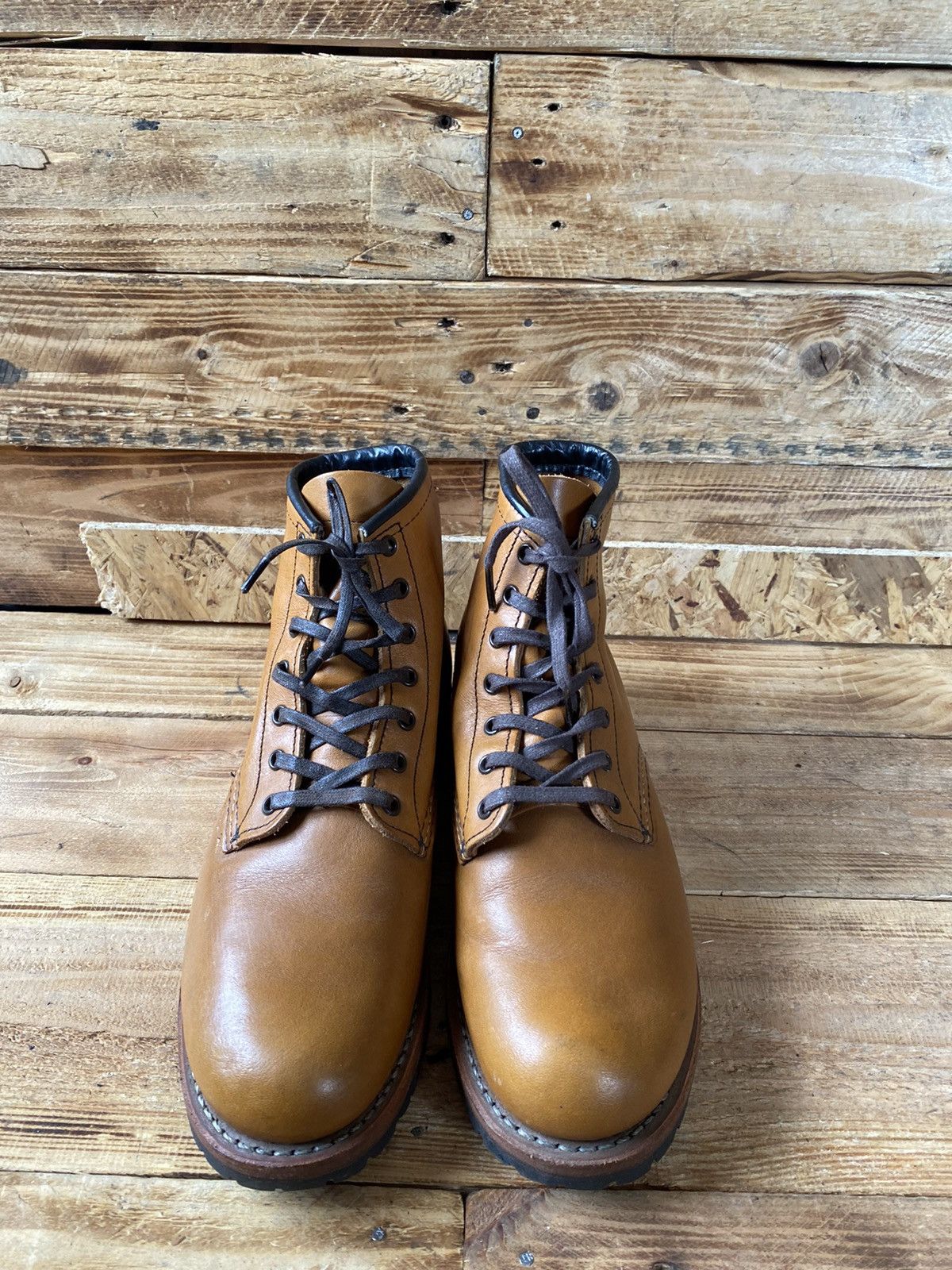 Red Wing Redwing Beckman style 9013 brown leather boots | Grailed